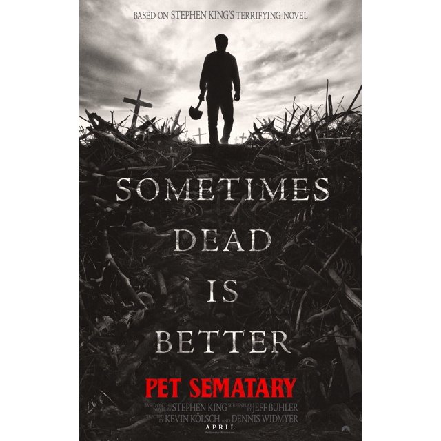 POSTER 2019 Pet Sematary Movie Poster Louis Rachel Judd Ellie Gage 🐈🐕🍿 ...