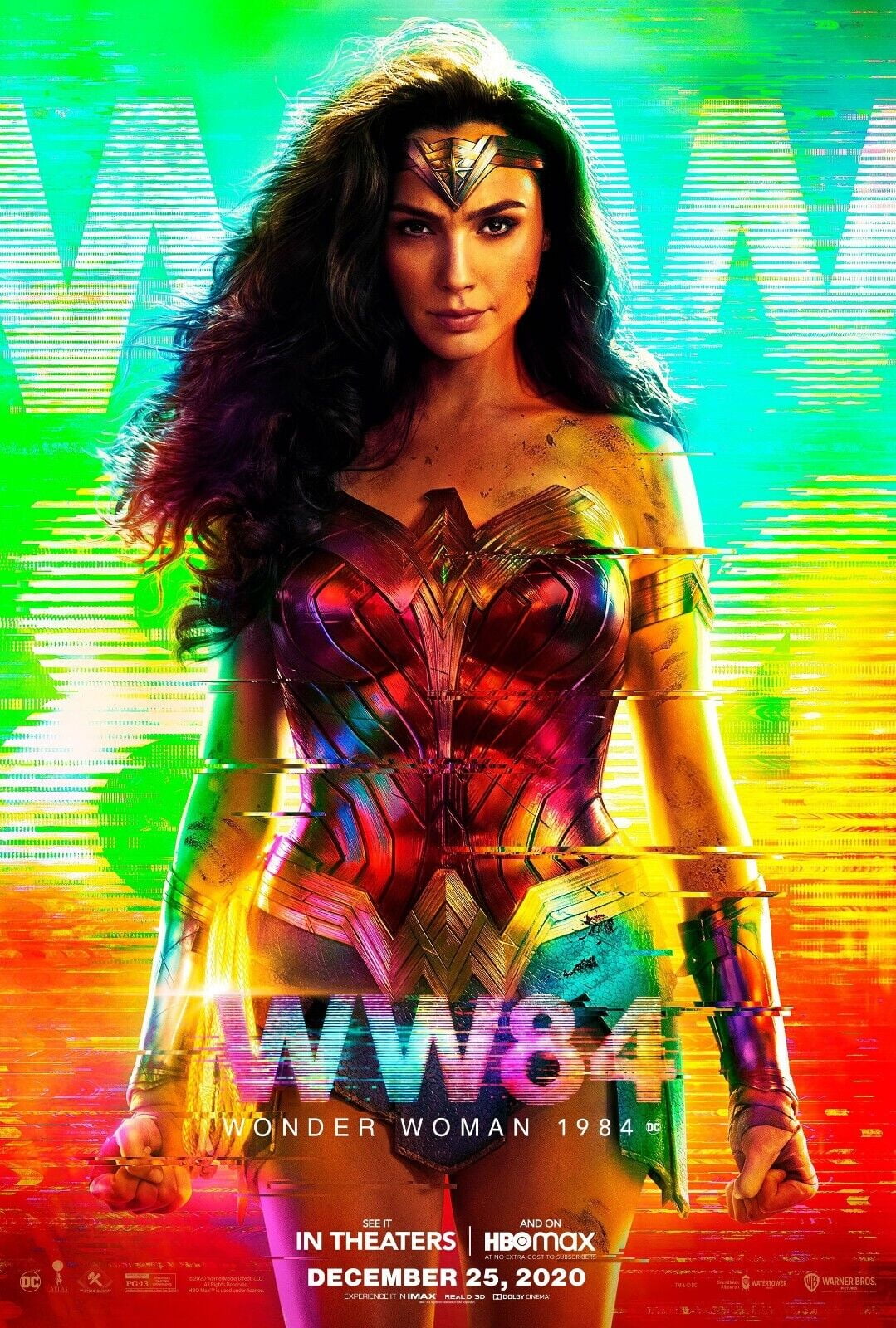 POSTER 2020 Wonder Woman 1984 Movie Poster Gal Gadot Chris Pine Pedro Pascal DC🍿-24x36-UNFRAMED ...