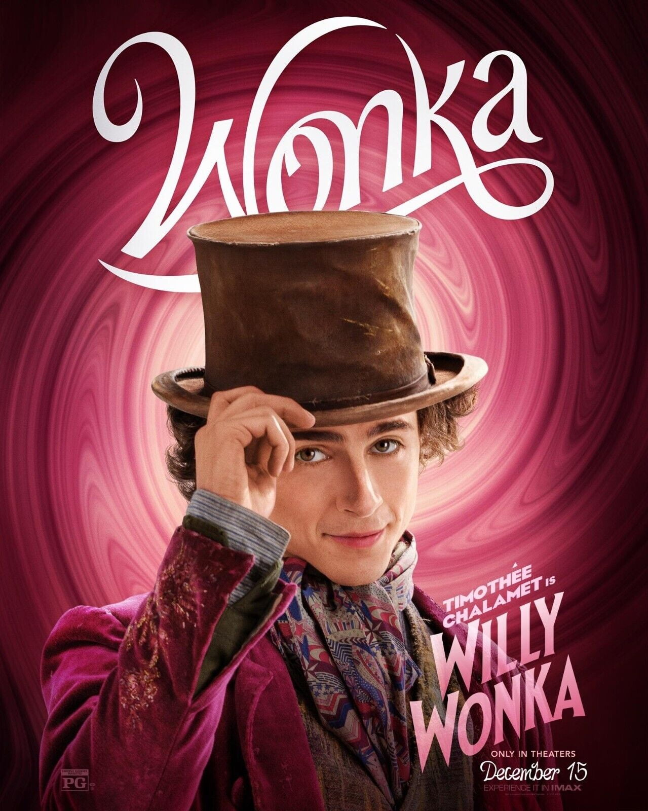 POSTER 2023 Wonka Movie Poster Oompa Loompa Willy Wonka Timothée Chalamet 🍭🍿-24x36-UNFRAMED ...