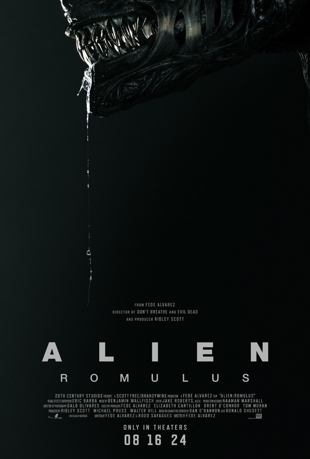 POSTER 2024 Alien Romulus Movie Poster Cailee Spaeny Isabela Merced 🍿 ...