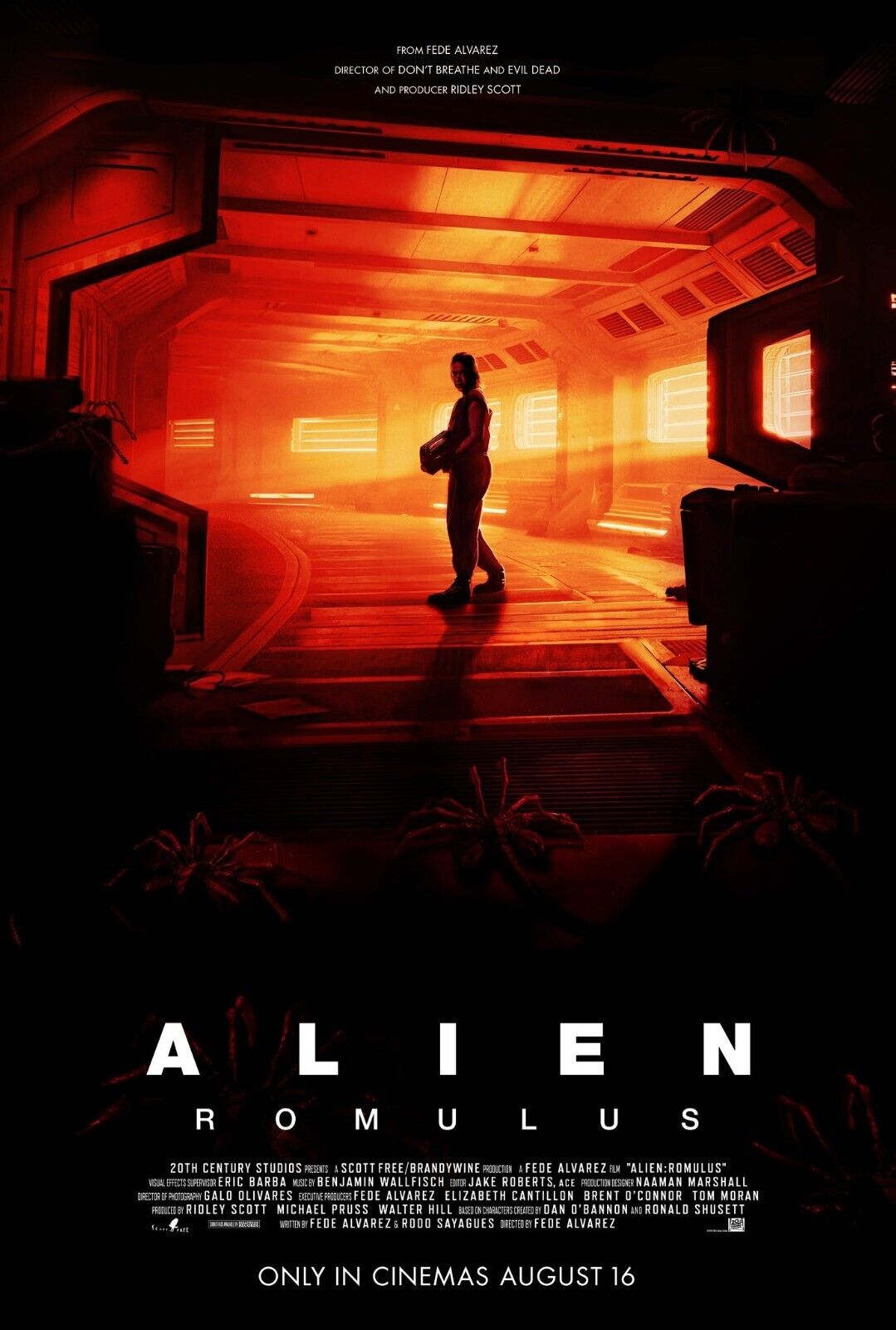 POSTER 2024 Alien Romulus Movie Poster Cailee Spaeny Isabela Merced 🍿 ...