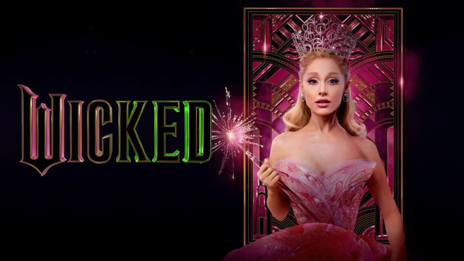 POSTER 2024 Wicked Movie Poster Ariana Grande Cynthia Erivo Land Of Oz 🔮🍿-24x36-UNFRAMED ...