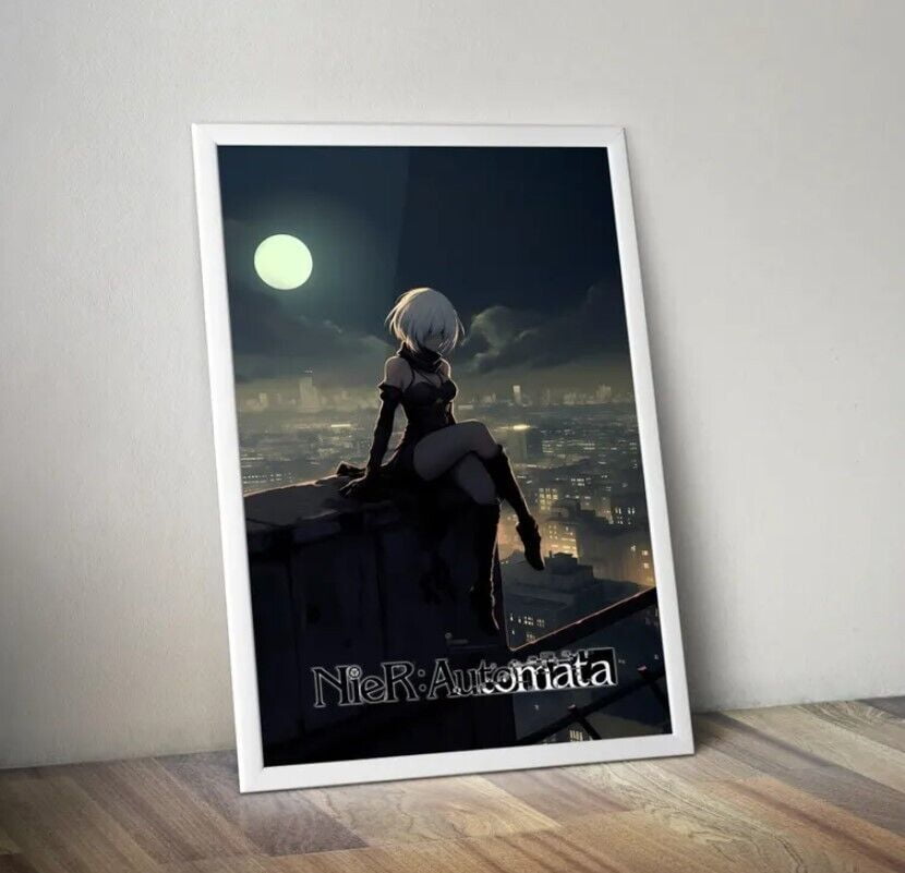 POSTER 2B | NieR : Automata | Gaming Poster | HD Color | Game Poster ...