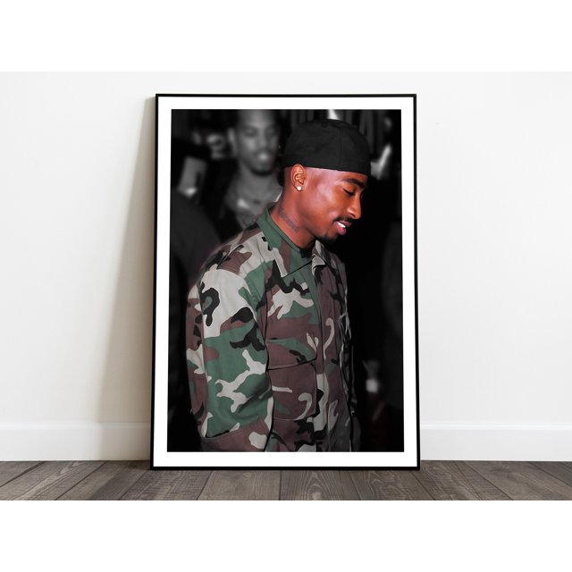 Poster 2Pac Poster Tupac Shakur Poster Hip Hop Poster Print Wall Art ...