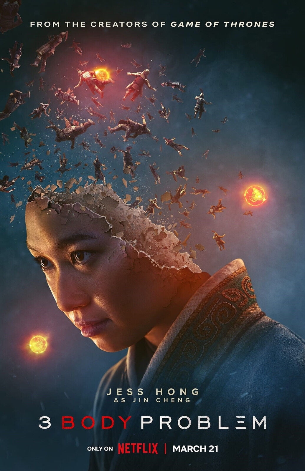 POSTER 3 Body Problem Show By David Benioff 2024 Hong Movie Poster ...