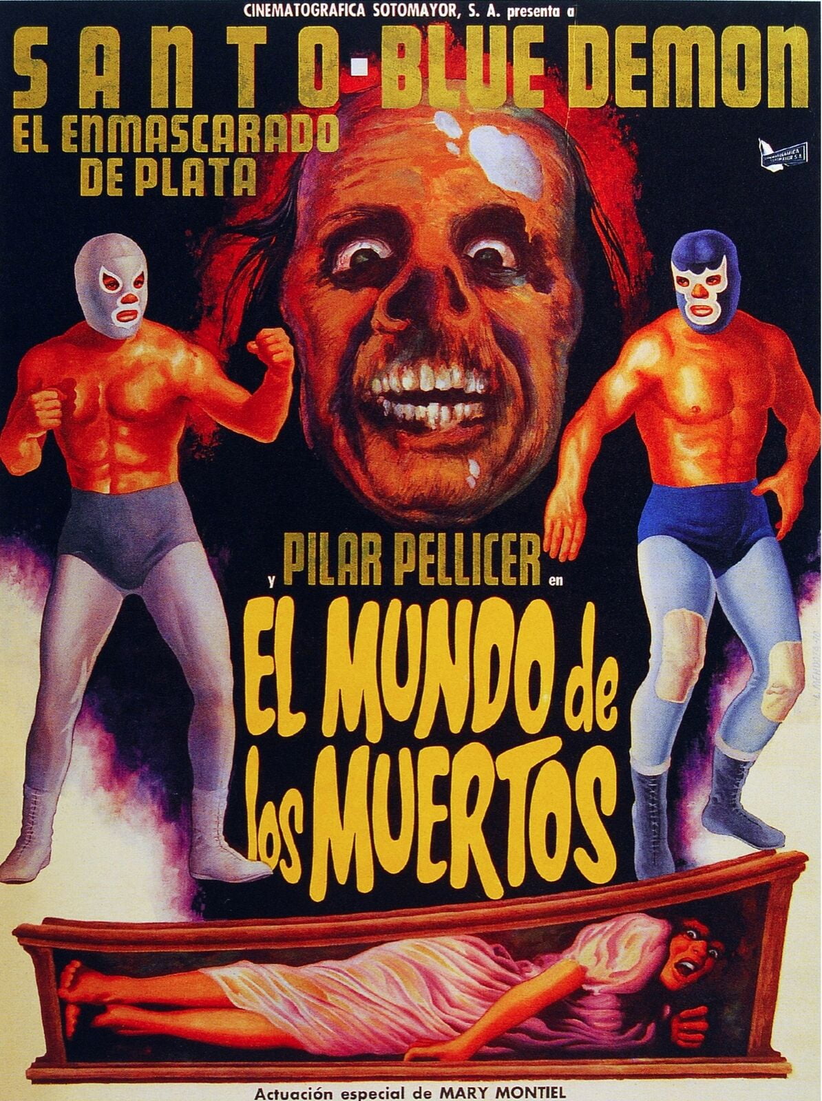 POSTER 7511.Decoration Poster.Home Room art design.Santo Blue Demon ...