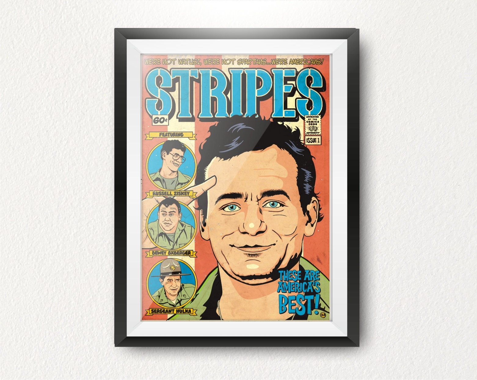 POSTER 80s Cult Movie inspired Limited Edition Print - John Winger ...