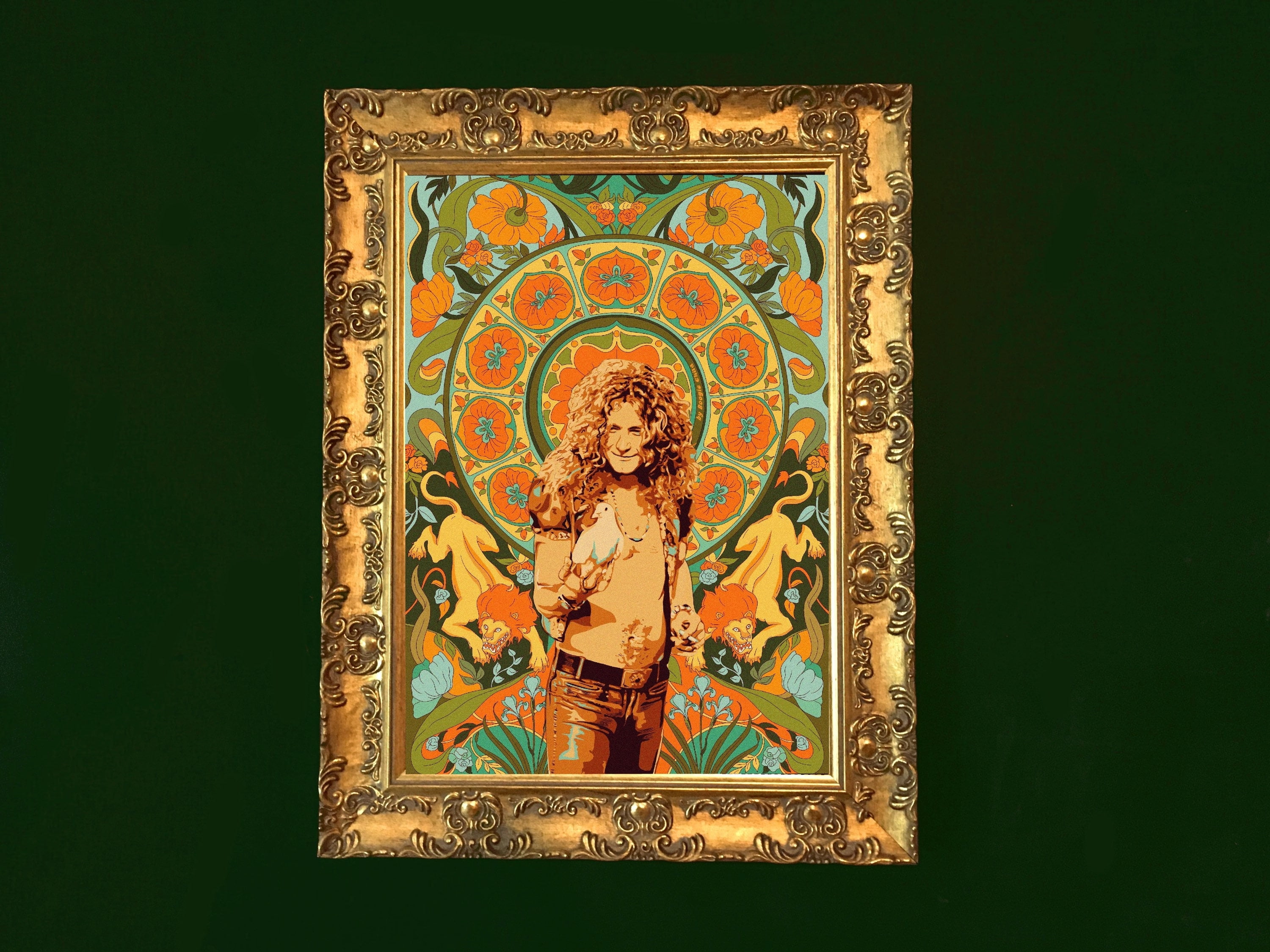 POSTER A Boogie Child Original 1960's Inspired Psychedelic Art Nouveau ...