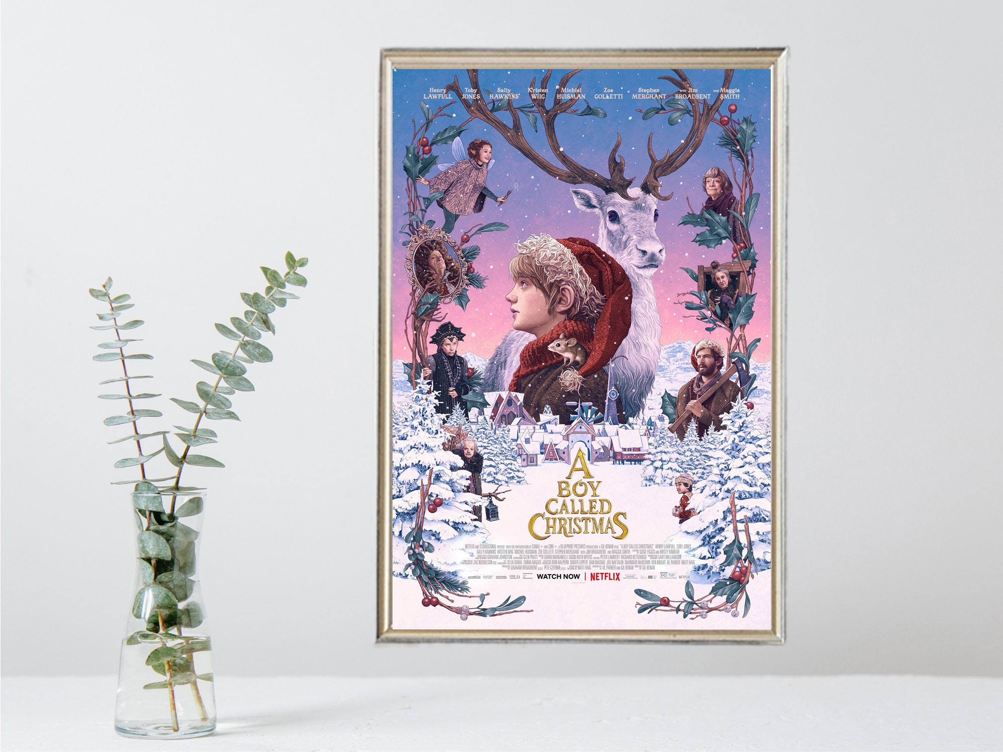 POSTER A Boy Called Christmas Movie Poster- Vintage Movie Poster ...