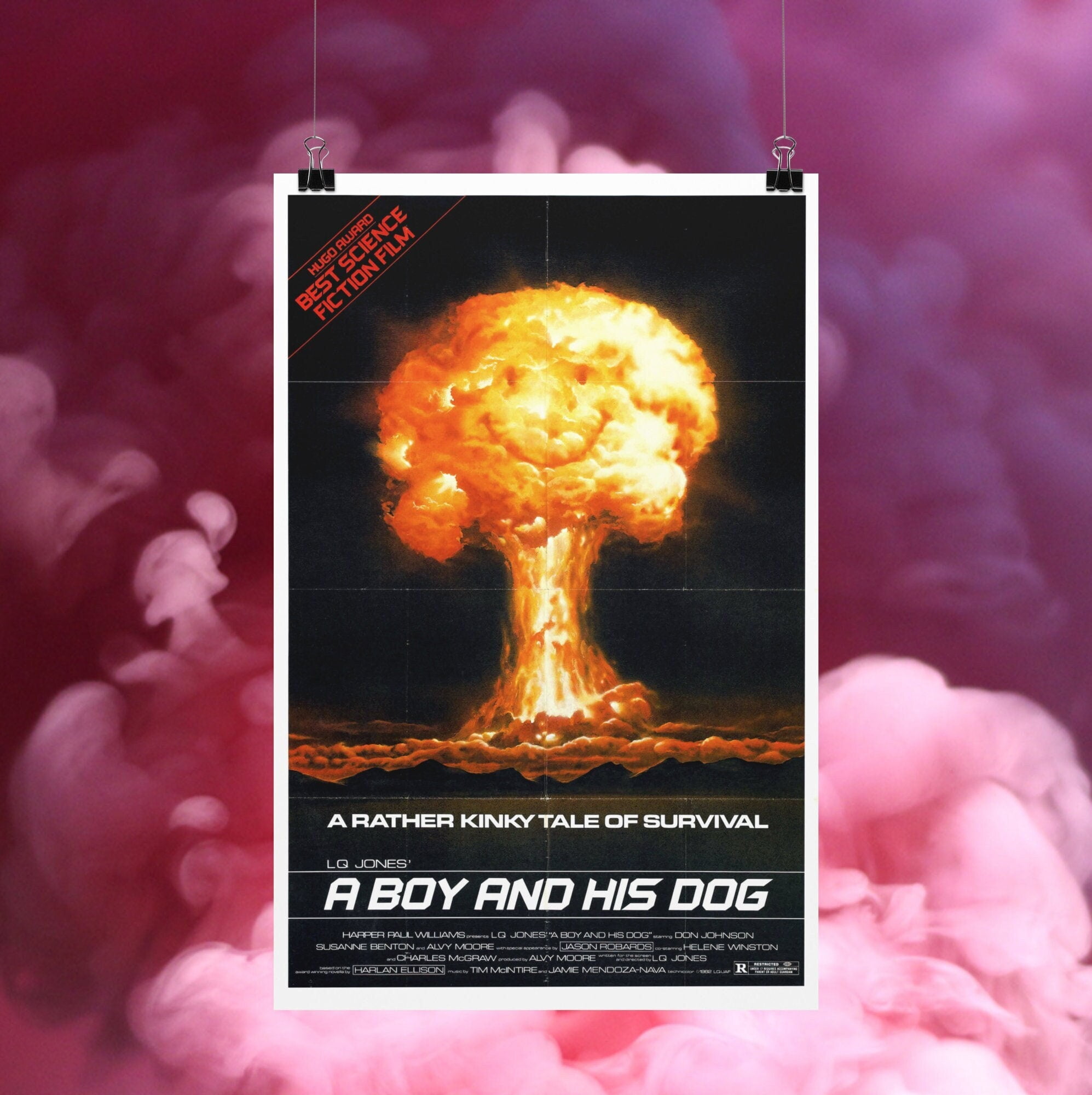 POSTER A Boy & His Dog -- Poster Wall Art Print || Harlan Ellison SF ...