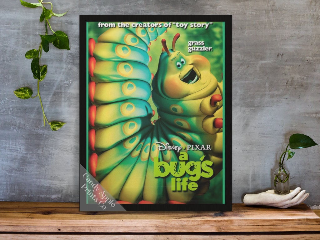 POSTER A Bug's Life Disney Pixar Movie Poster - Pixar Poster, Pixar Print, Disney Poster, Disney ...