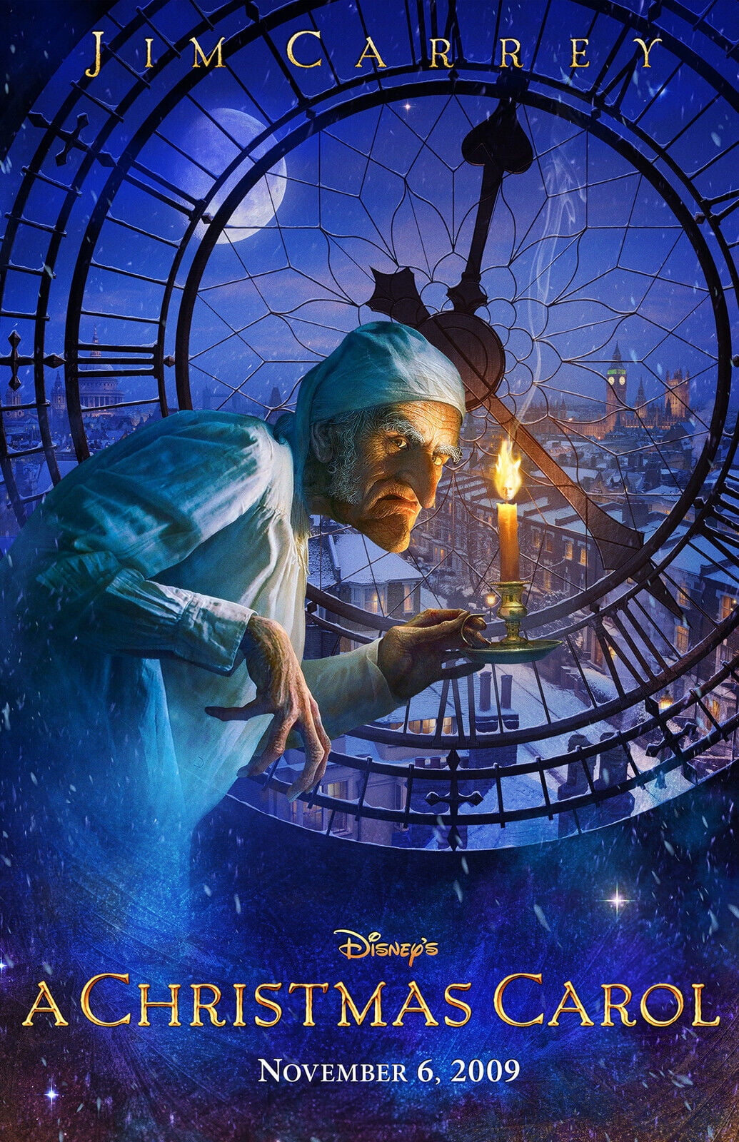 POSTER A Christmas Carol Film By Robert Zemeckis 2009 Lead Movie Poster ...