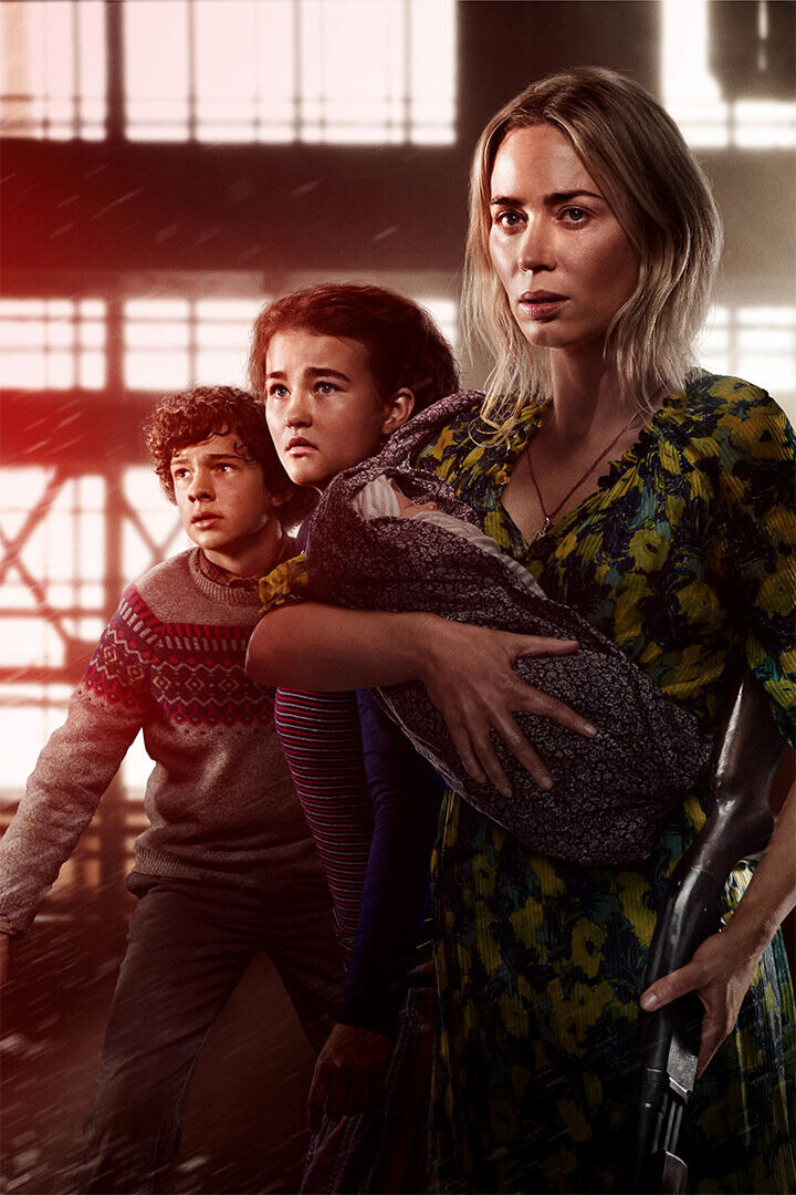 POSTER A Quiet Place Part II Movie Emily Blunt Horror Wall Art Home ...