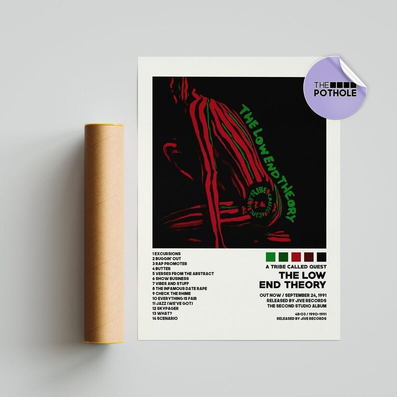 POSTER A Tribe Called Quest Posters / The Low End Theory Poster / Album ...