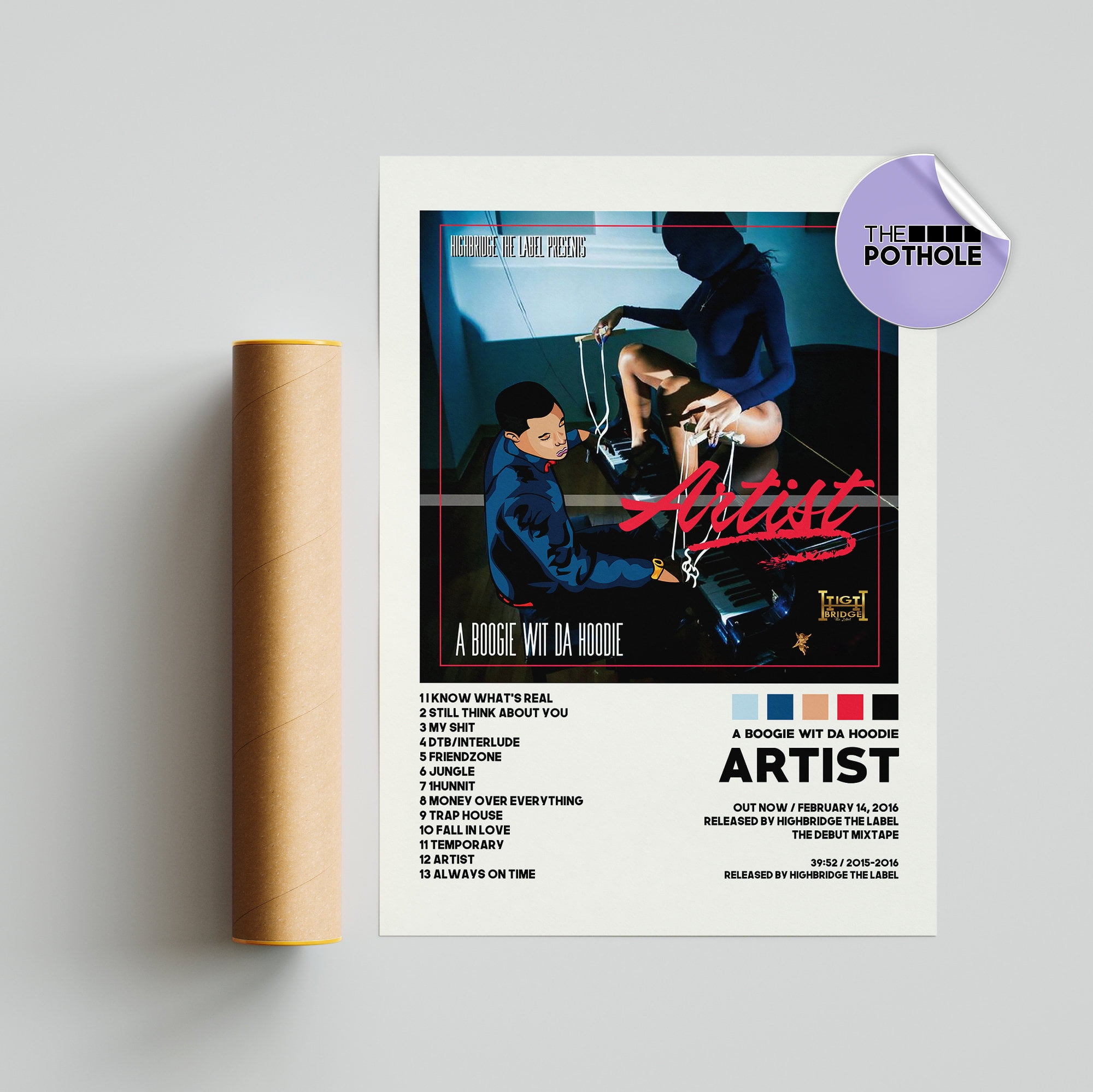 POSTER A boogie Wit da Hoodie Posters / Artist Poster, Album Cover ...