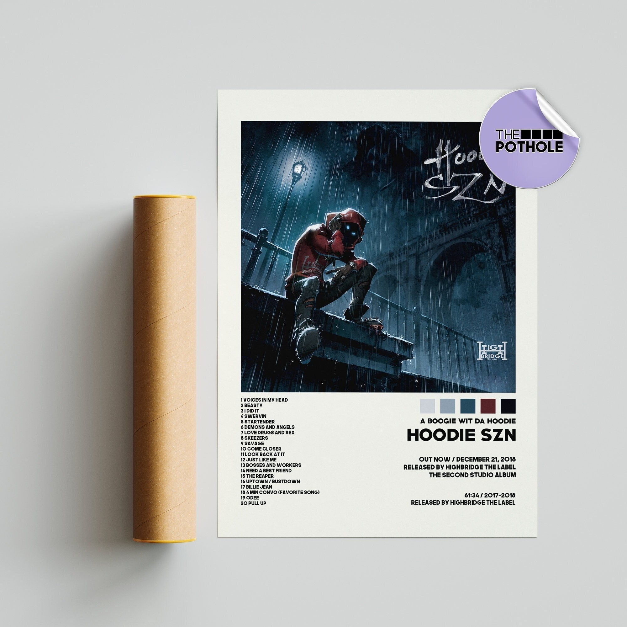 POSTER A boogie Wit da Hoodie Posters / Hoodie SZN Poster, Album Cover ...