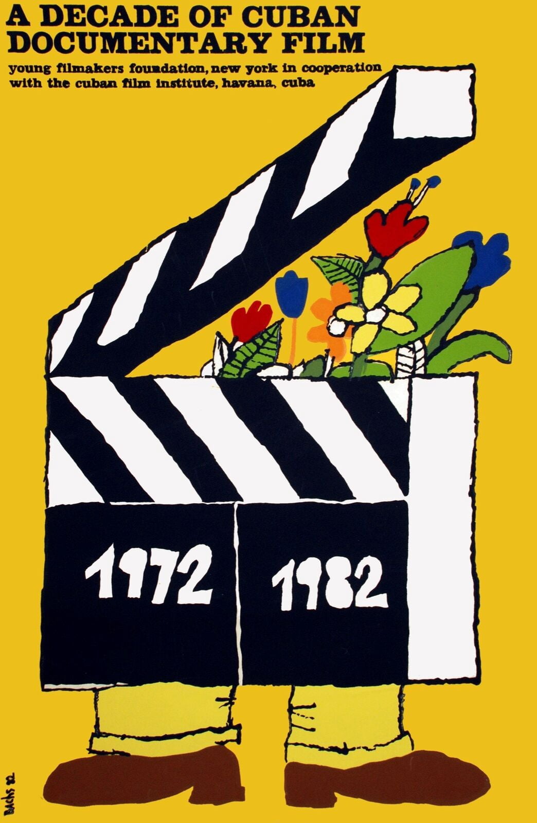 POSTER A decade of cuban documentary film.Movie.POSTER.Decoration.Wall ...