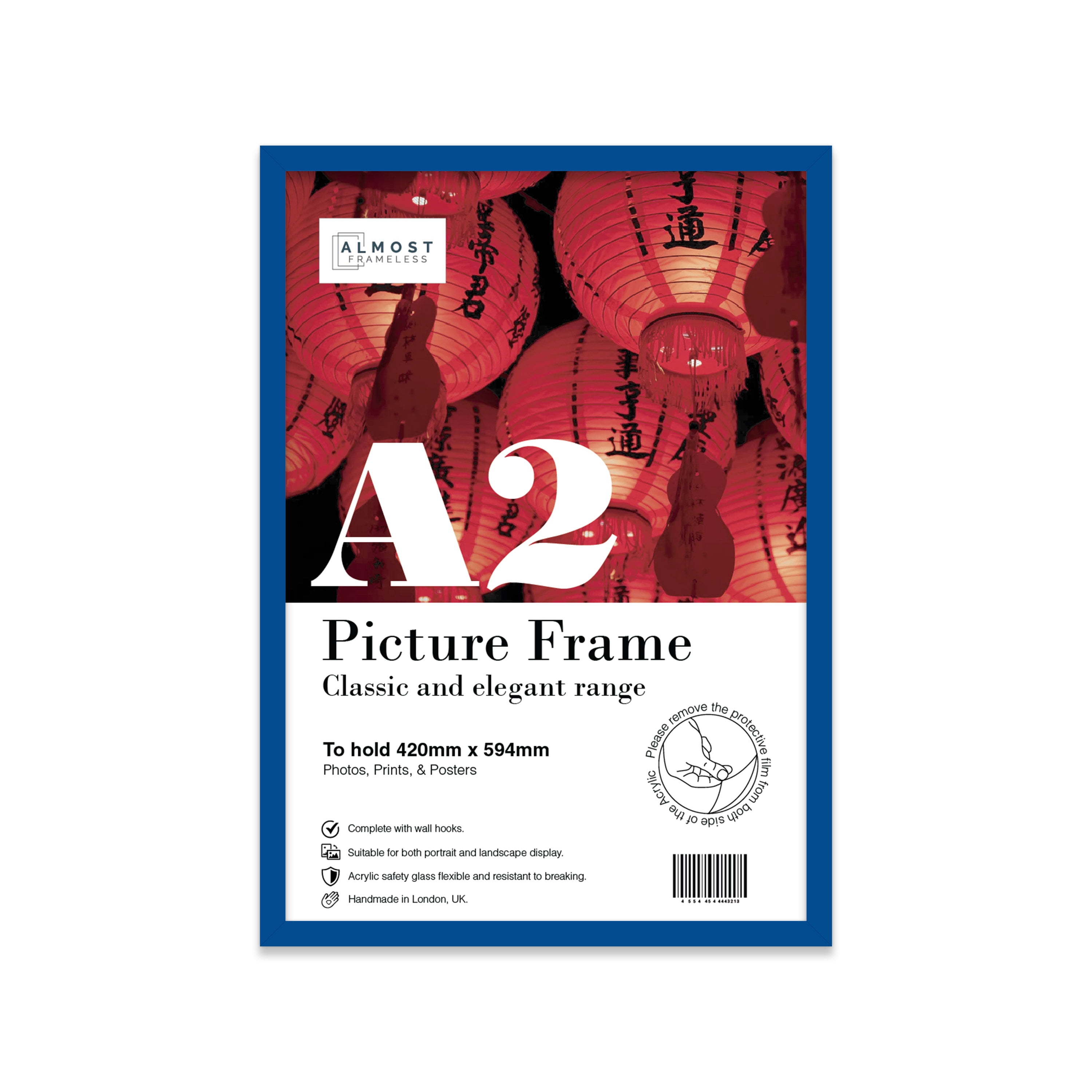 POSTER A2 Blue Picture , Large A2 Poster , Photo Blue A2 Size, A2 with ...