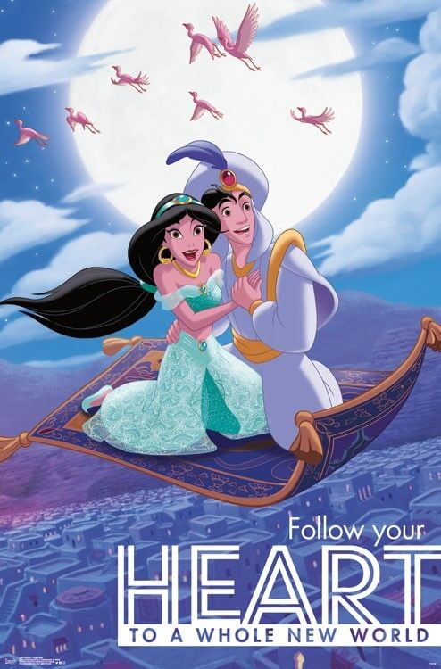 POSTER ALADDIN - CARPET RIDE POSTER - DISNEY MOVIE INSPIRATIONAL 15561 ...