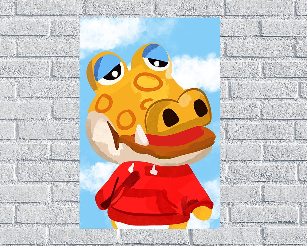 POSTER ALFONSO Animal Crossing New Horizons Harv's Island Villager ...