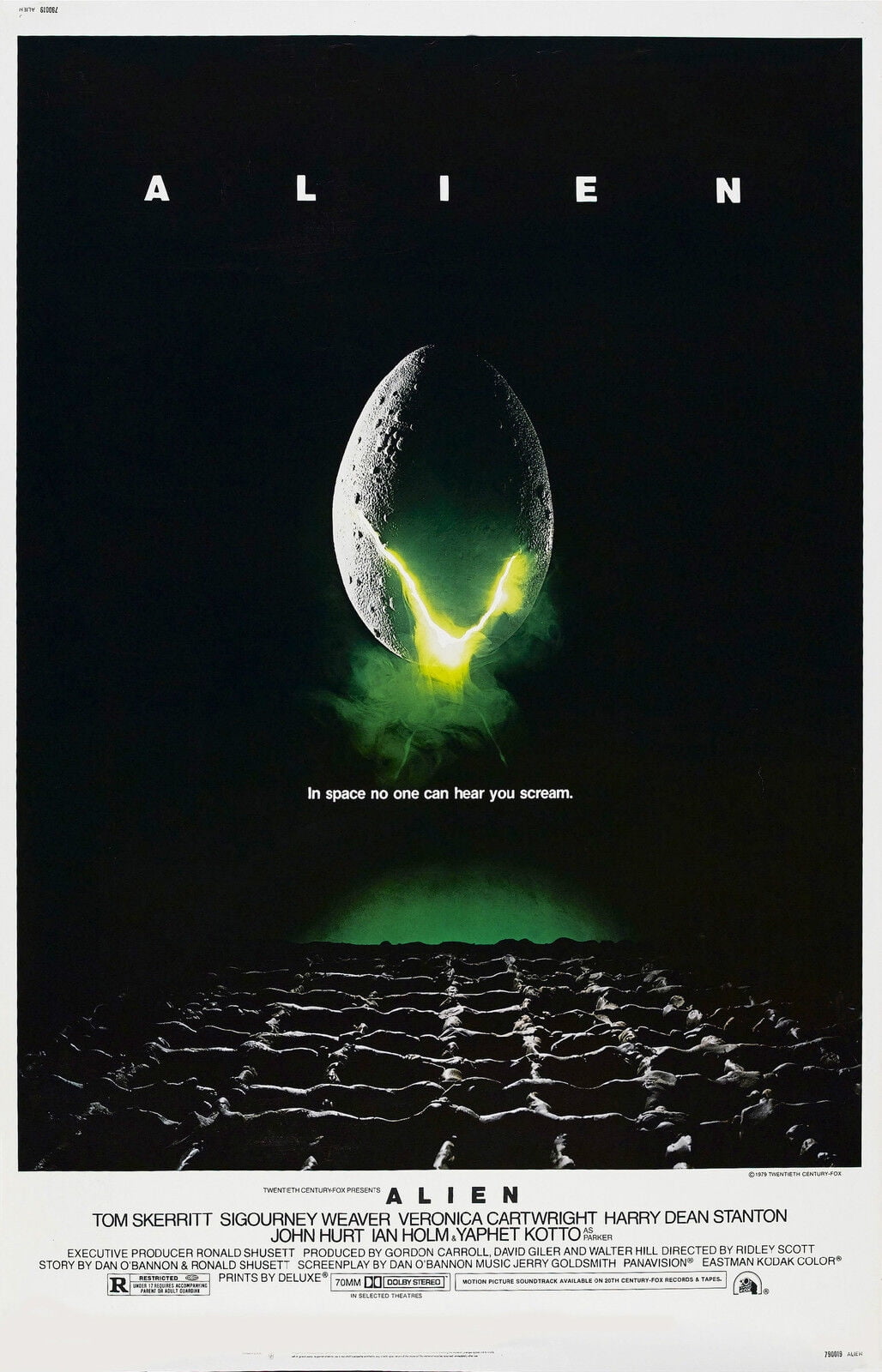 POSTER ALIEN (1979) "In Space No One Can Hear You Scream" Movie Poster ...