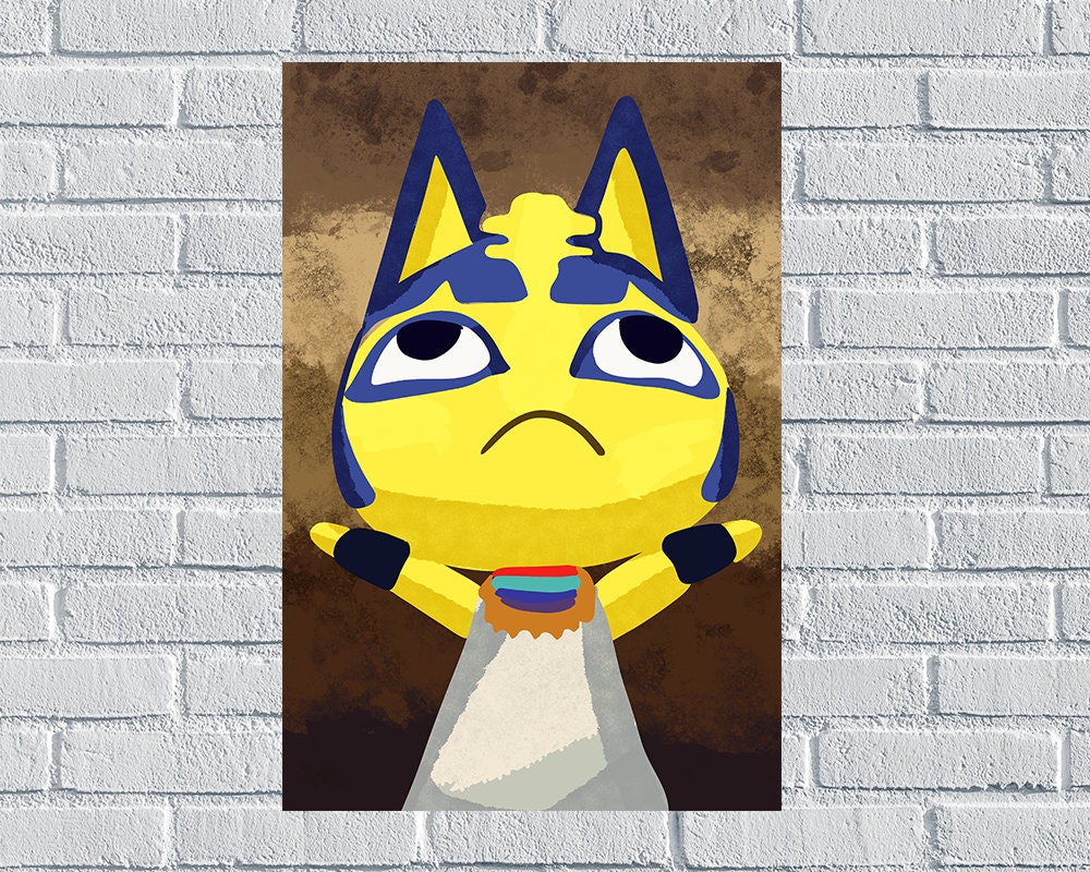 POSTER ANKHA Animal Crossing New Horizons Harv's Island Friendship ...