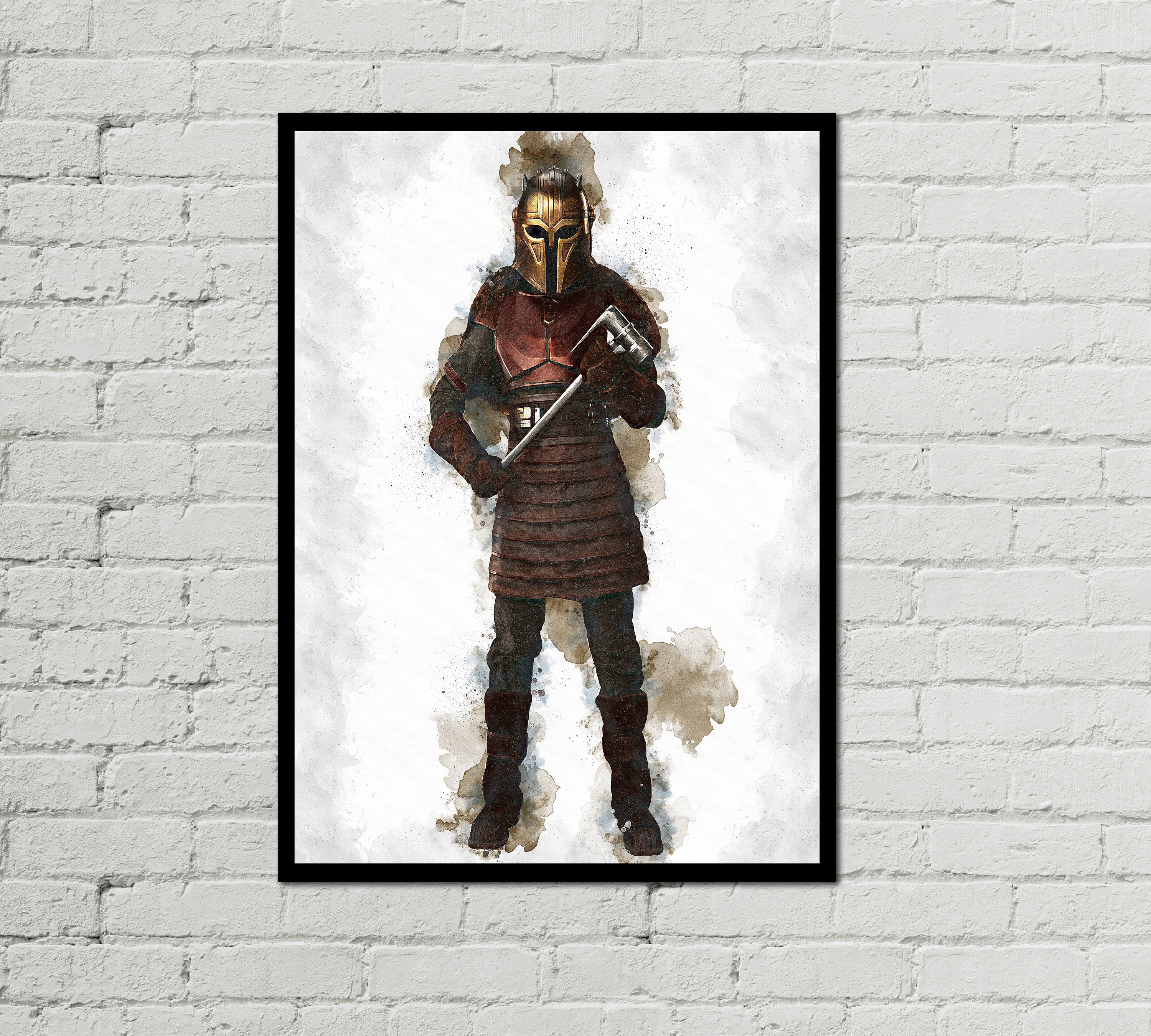 POSTER ARMORER - Armorer Poster - Mandalorian Poster- Star Wars Poster ...