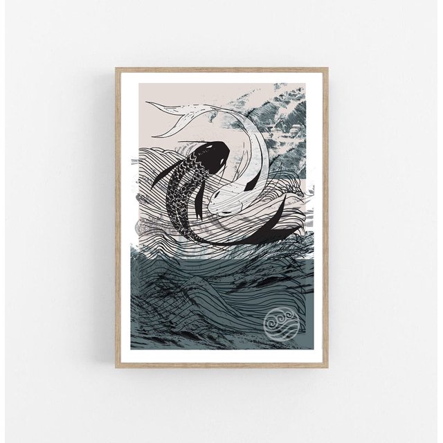 POSTER AVATAR print- airbender poster- last airbender poster ...