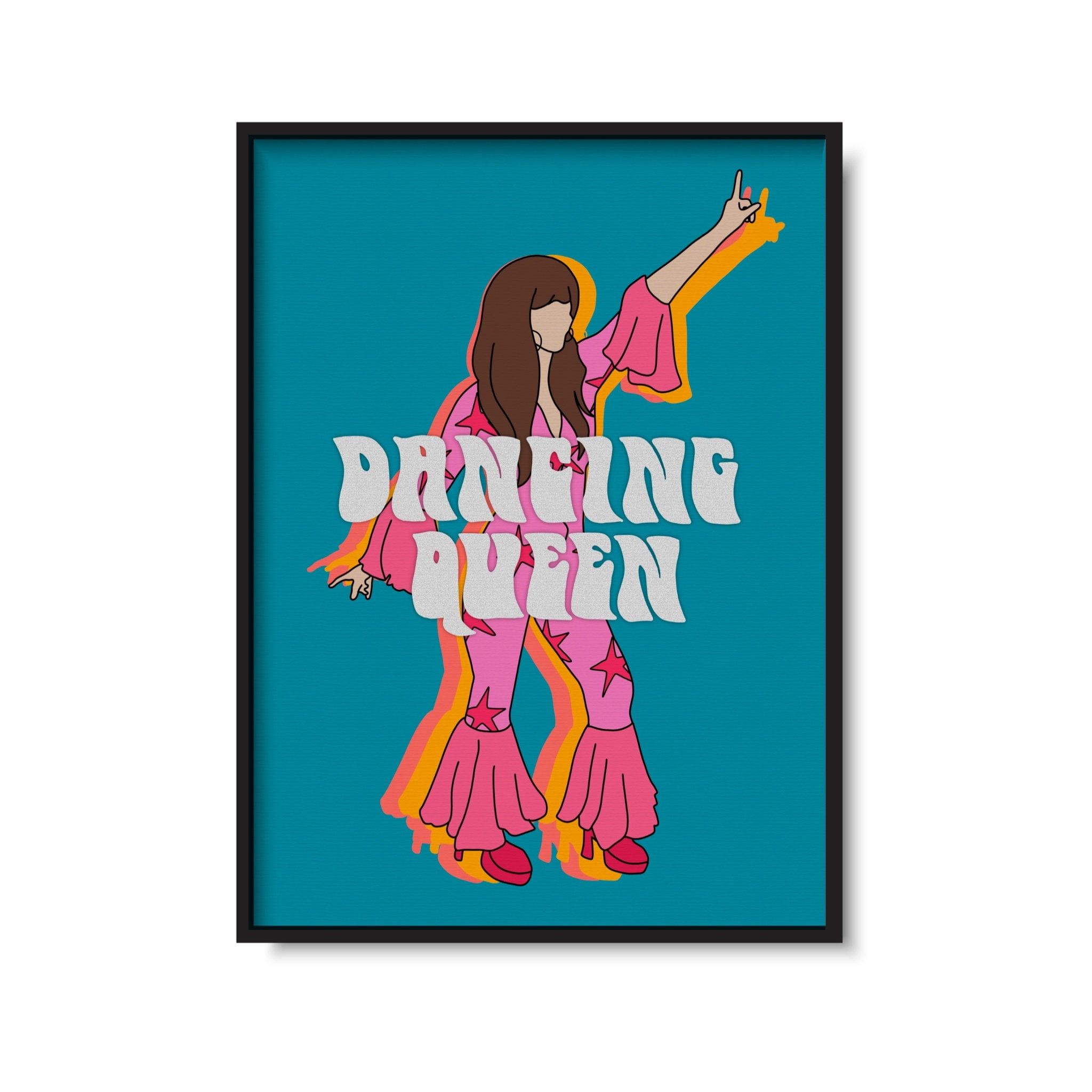 Poster Abba | Dancing Queen | Music Poster | Print | Wall Art-UNFRAMED ...
