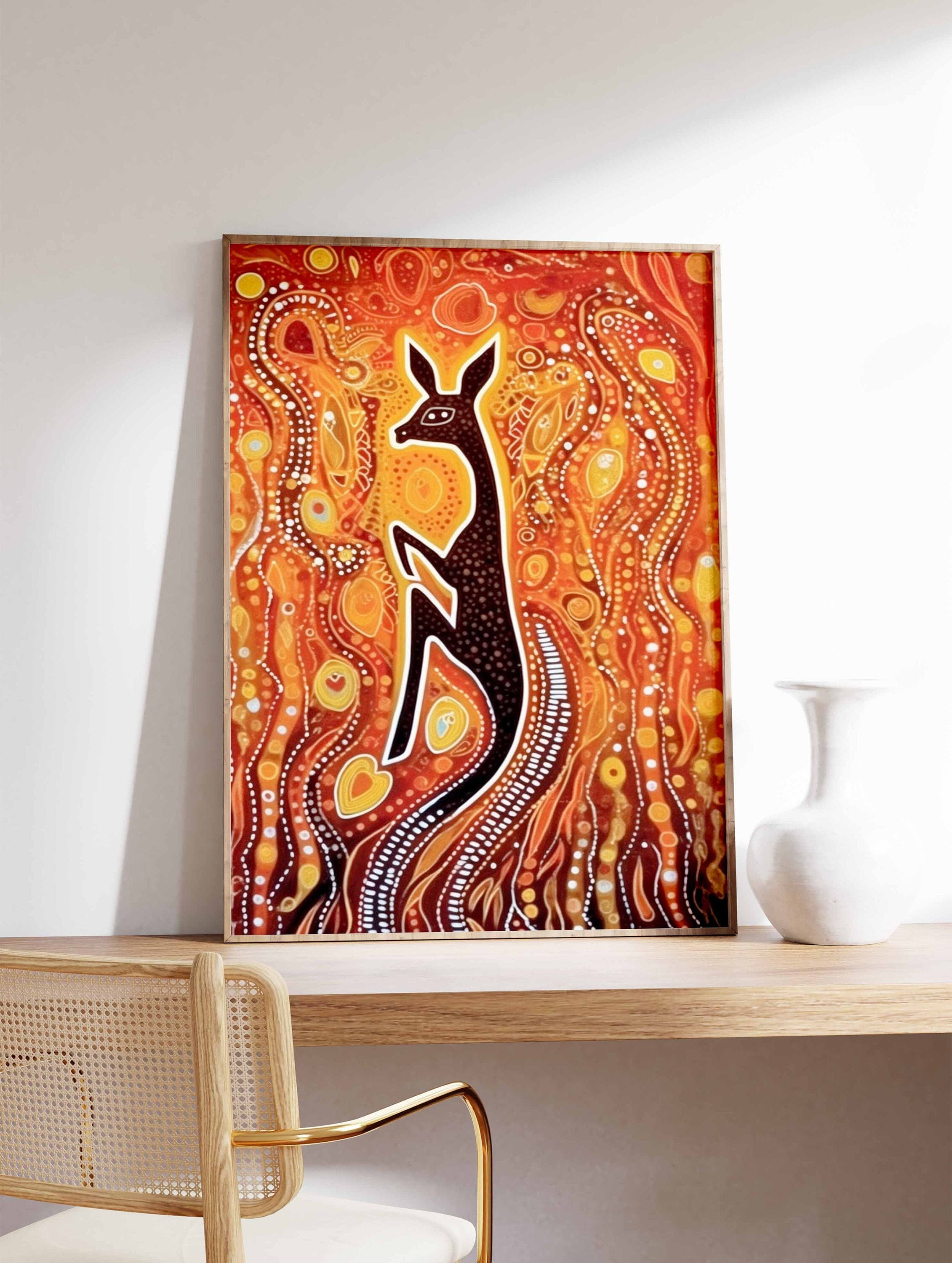 POSTER Aboriginal Print, Cultural Wall Art, Indigenous Poster, Tribal ...