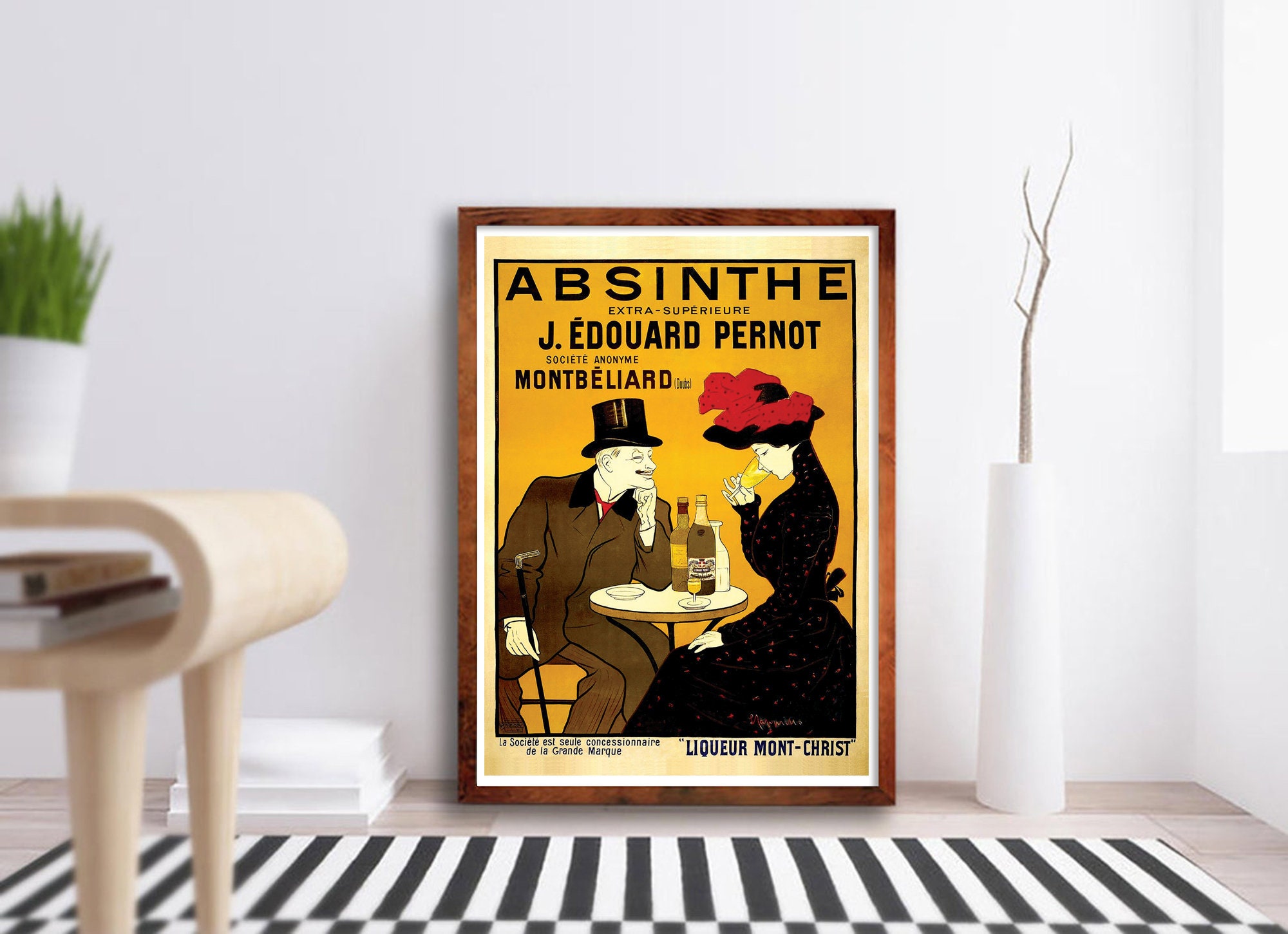 POSTER Absinthe Vintage Poster - Alcohol Prints - Alcohol Advertising ...