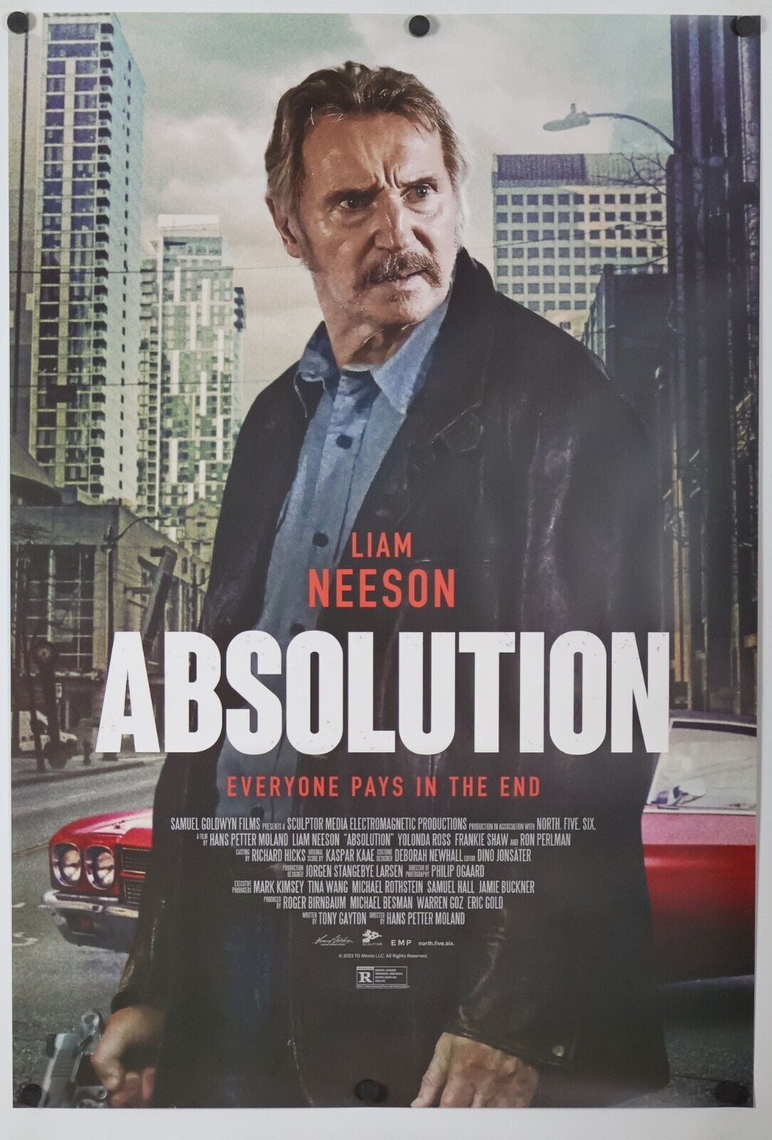 POSTER Absolution - original movie poster - DS 2024 Liam Neeson-24x36 ...