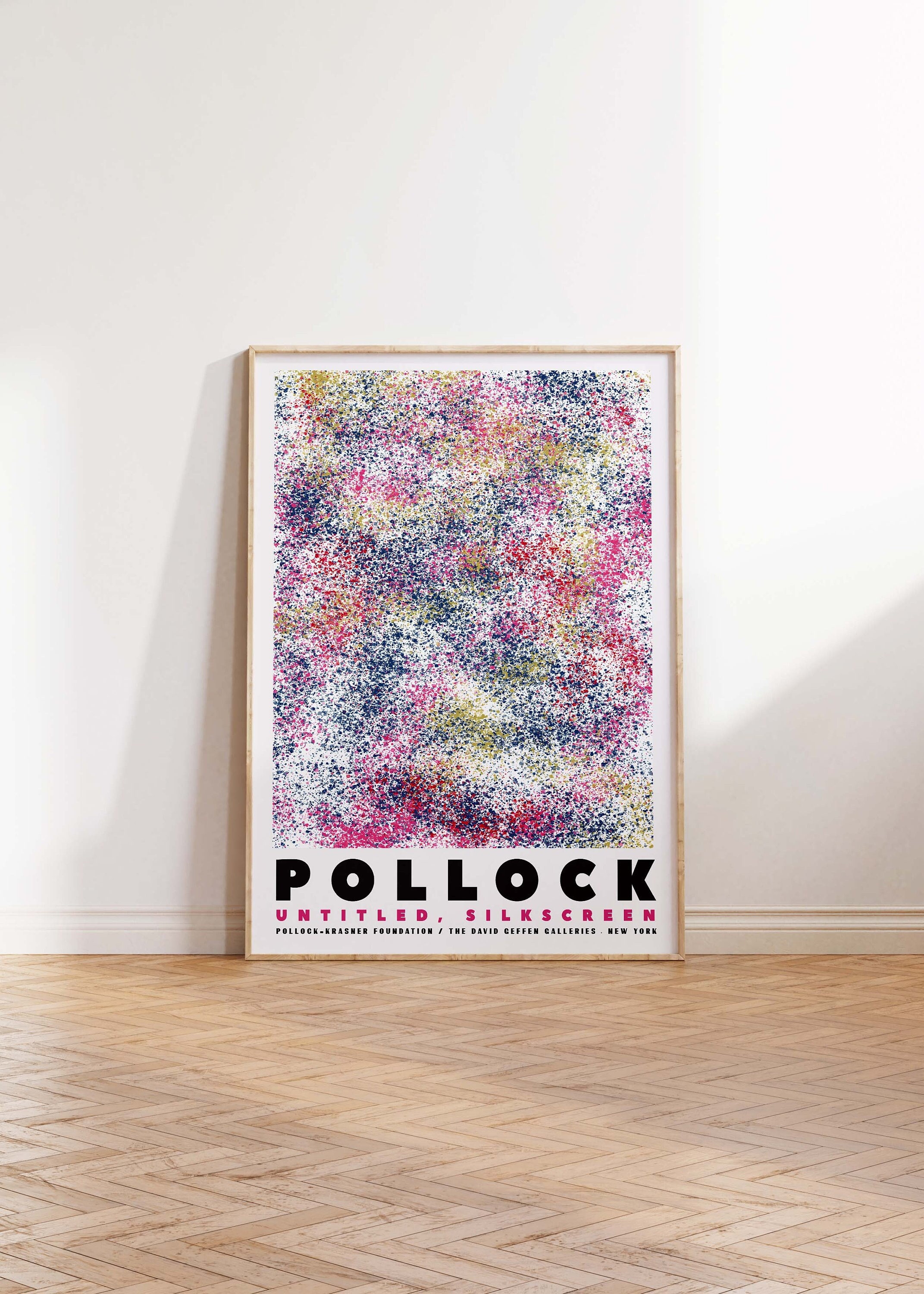 POSTER Abstract Art Print Jackson Pollock Print Pollock Vintage Art ...