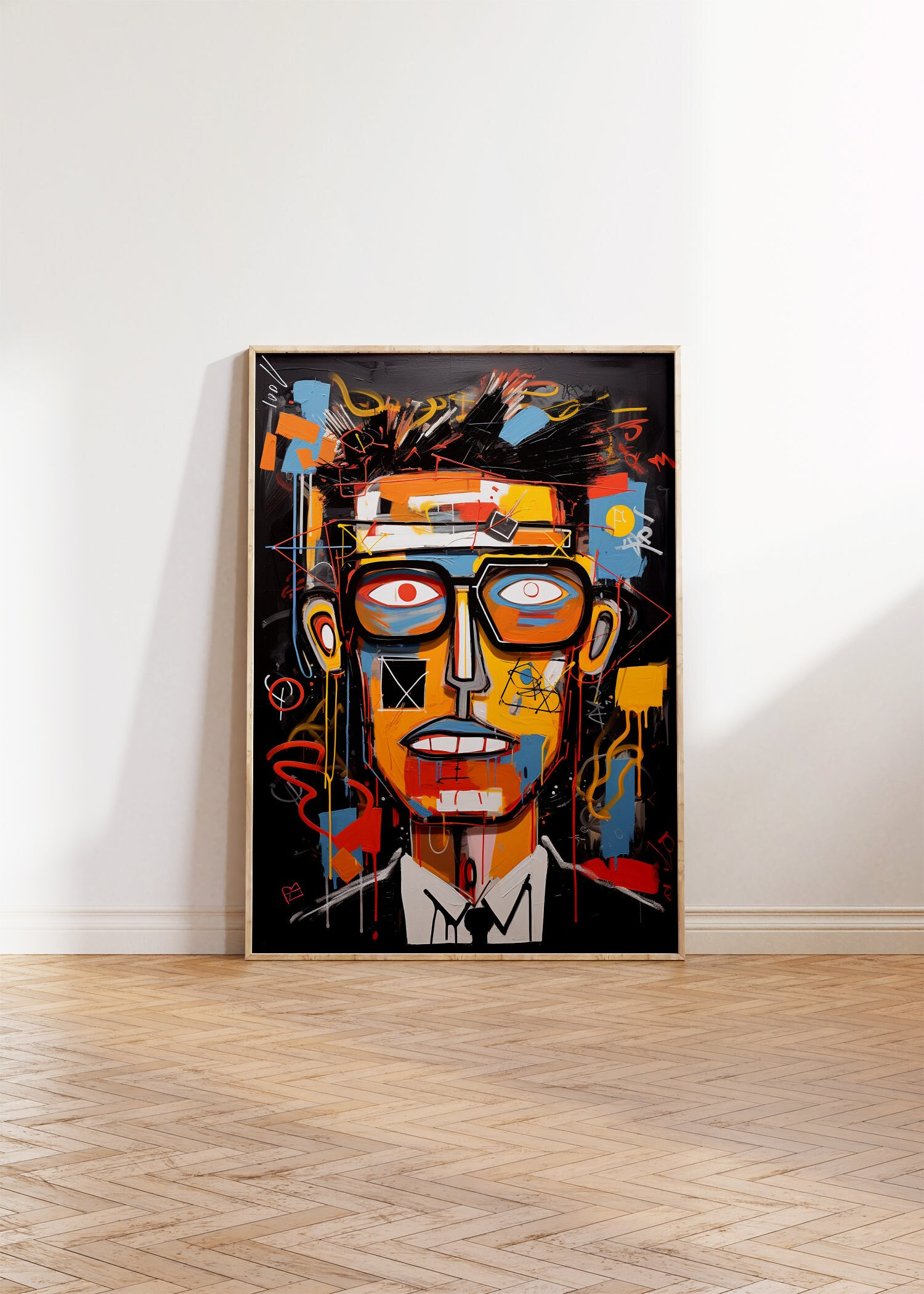 POSTER Abstract Poster , Contemporary Art Painting, Abstract Wall Art ...