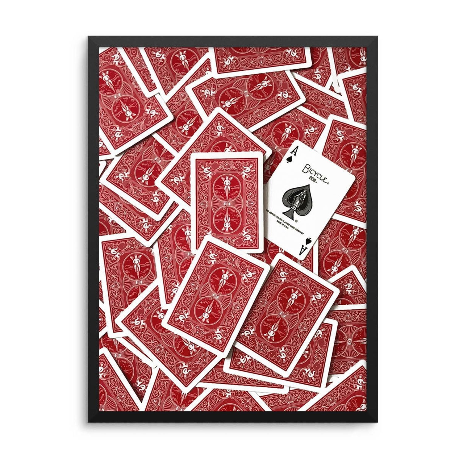 POSTER Ace Of Spades Playing Card Poker Poster-UNFRAMED - Walmart.com