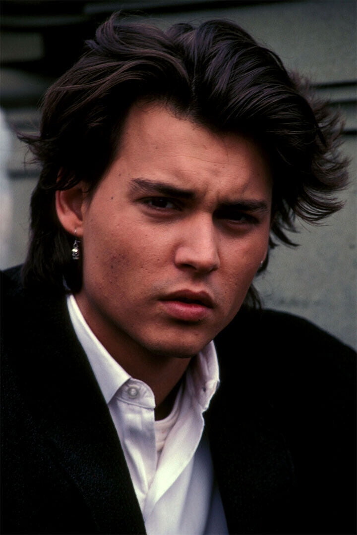 POSTER Actor Johnny Depp Music Star Young Painting Wall Art Home Decor ...
