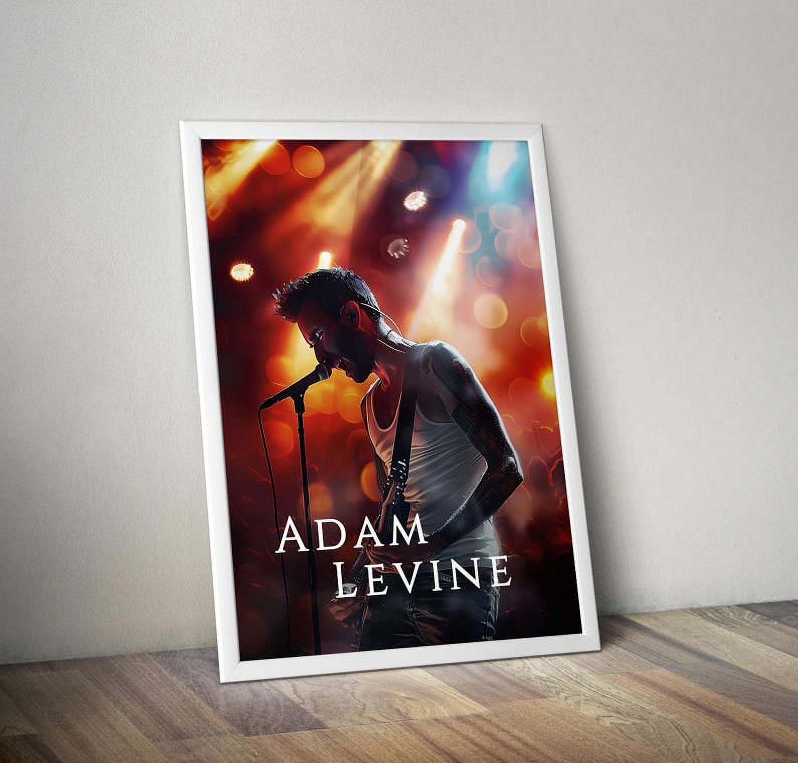POSTER Adam Levine Poster Print | Artist Illustration Poster | Artist ...