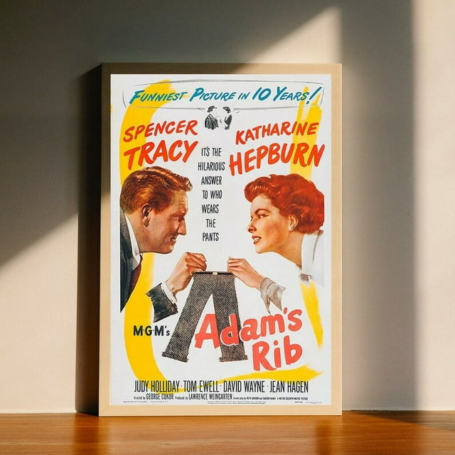 POSTER Adam's Rib 1949 Movie Poster, Wall Art Decor, Home Decor, No ...