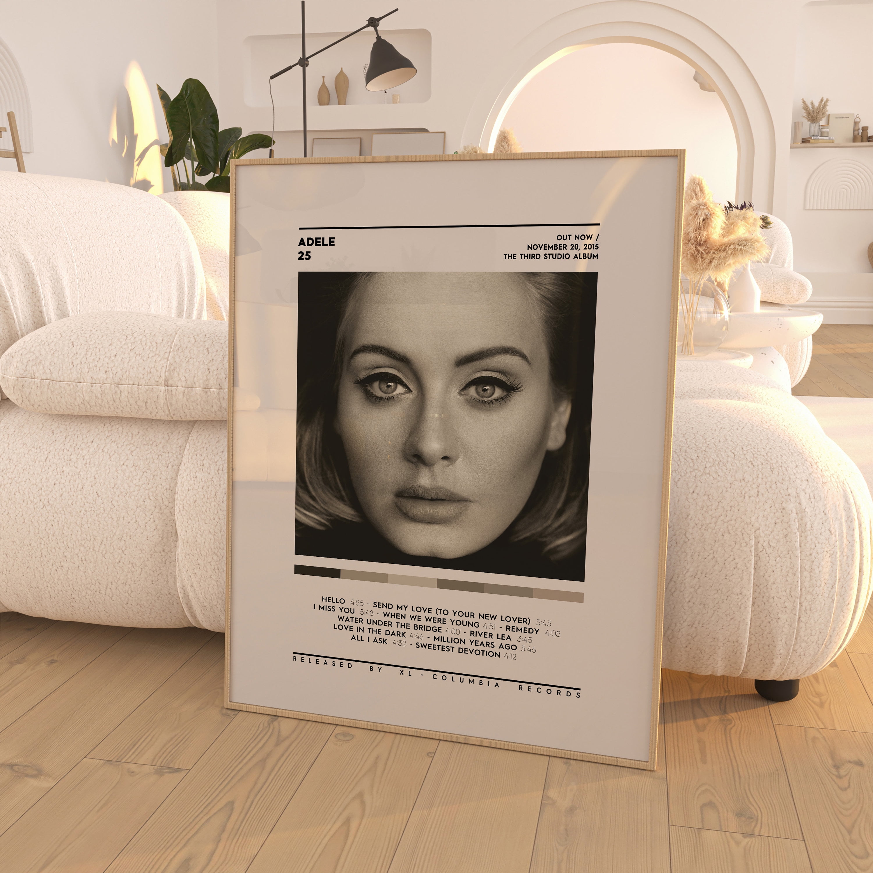 POSTER Adele - 25 Album Cover Poster / Adele Poster / Adele Tracklist ...