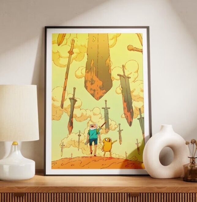 POSTER Adventure Time Poster Adventure Time TV Show Poster-12x18 ...