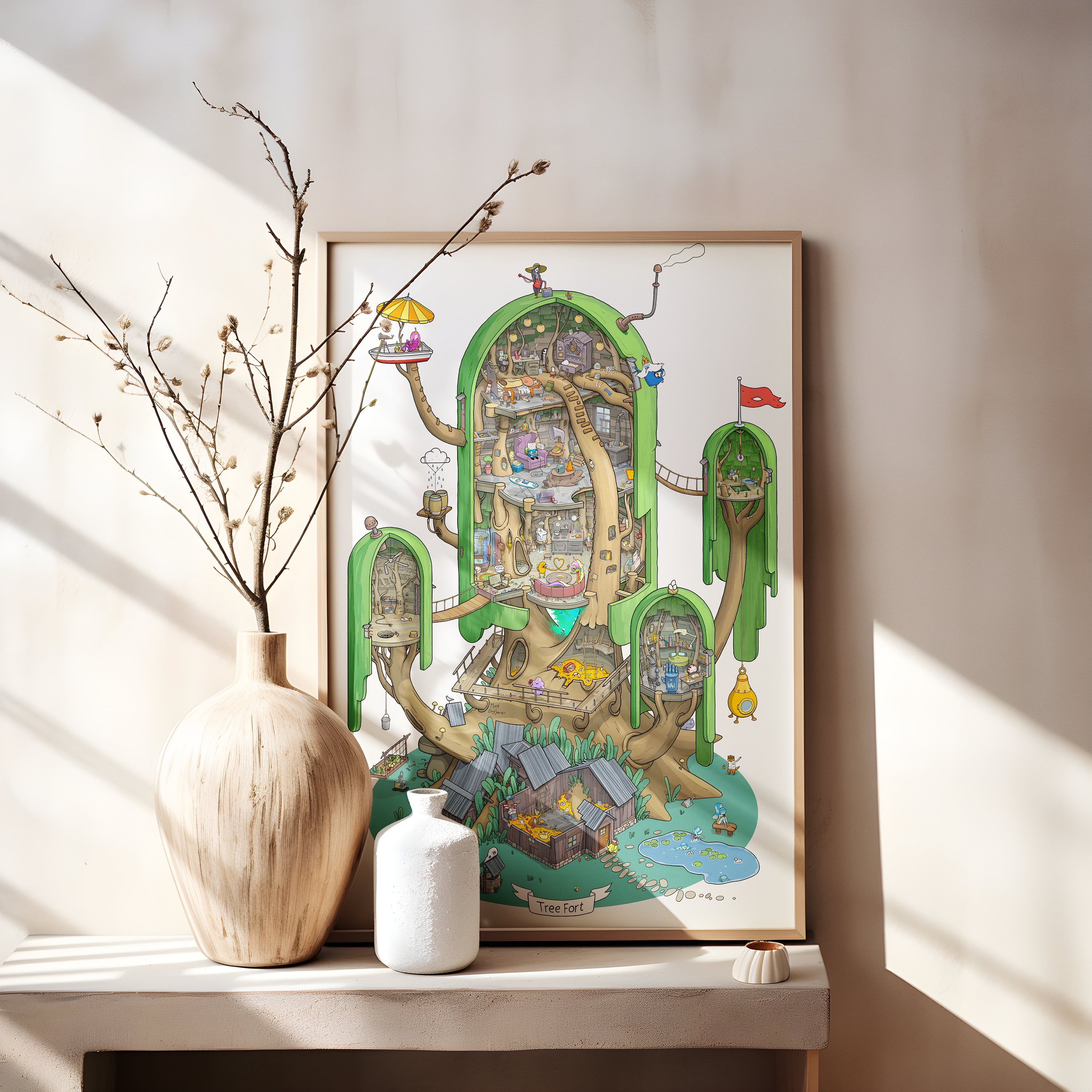 POSTER Adventure Time Poster, Adventure Time TV Show Poster, Finn Jack ...