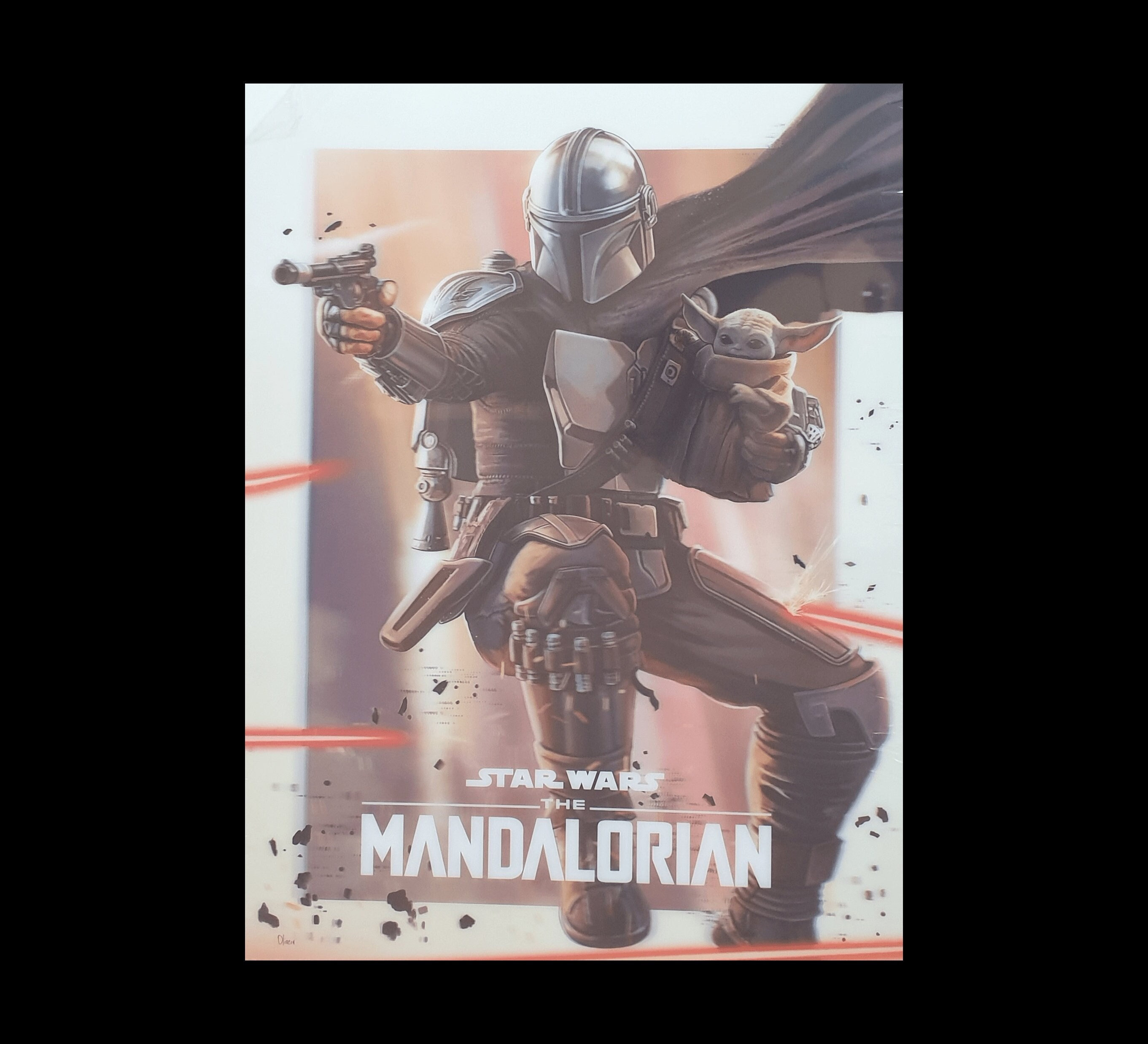 POSTER Affiche 3D Star Wars - The Gunslinguer - Pablo Olivera - Edition ...