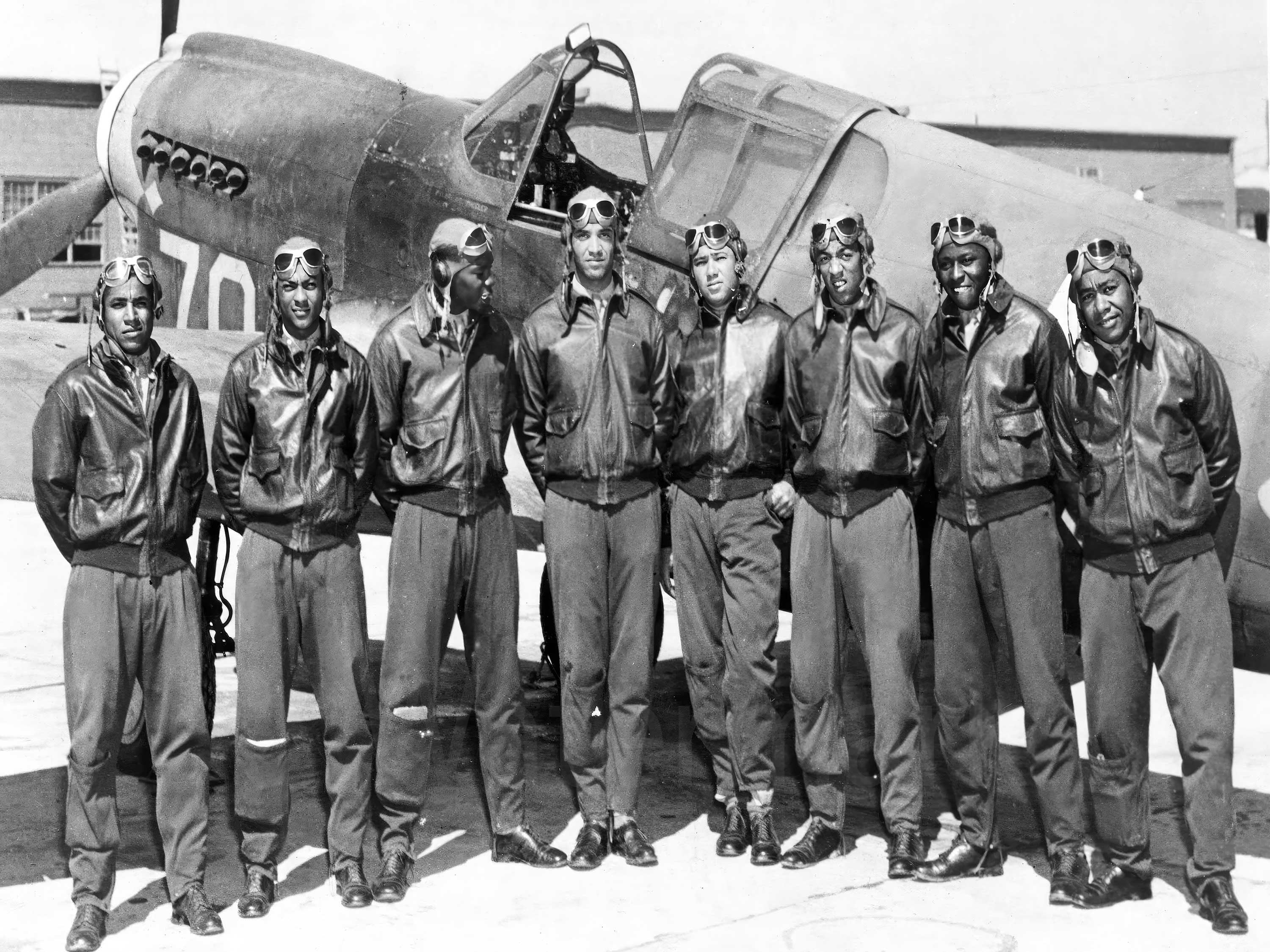 POSTER African American Art | Tuskegee Airmen| WWII | Black History ...