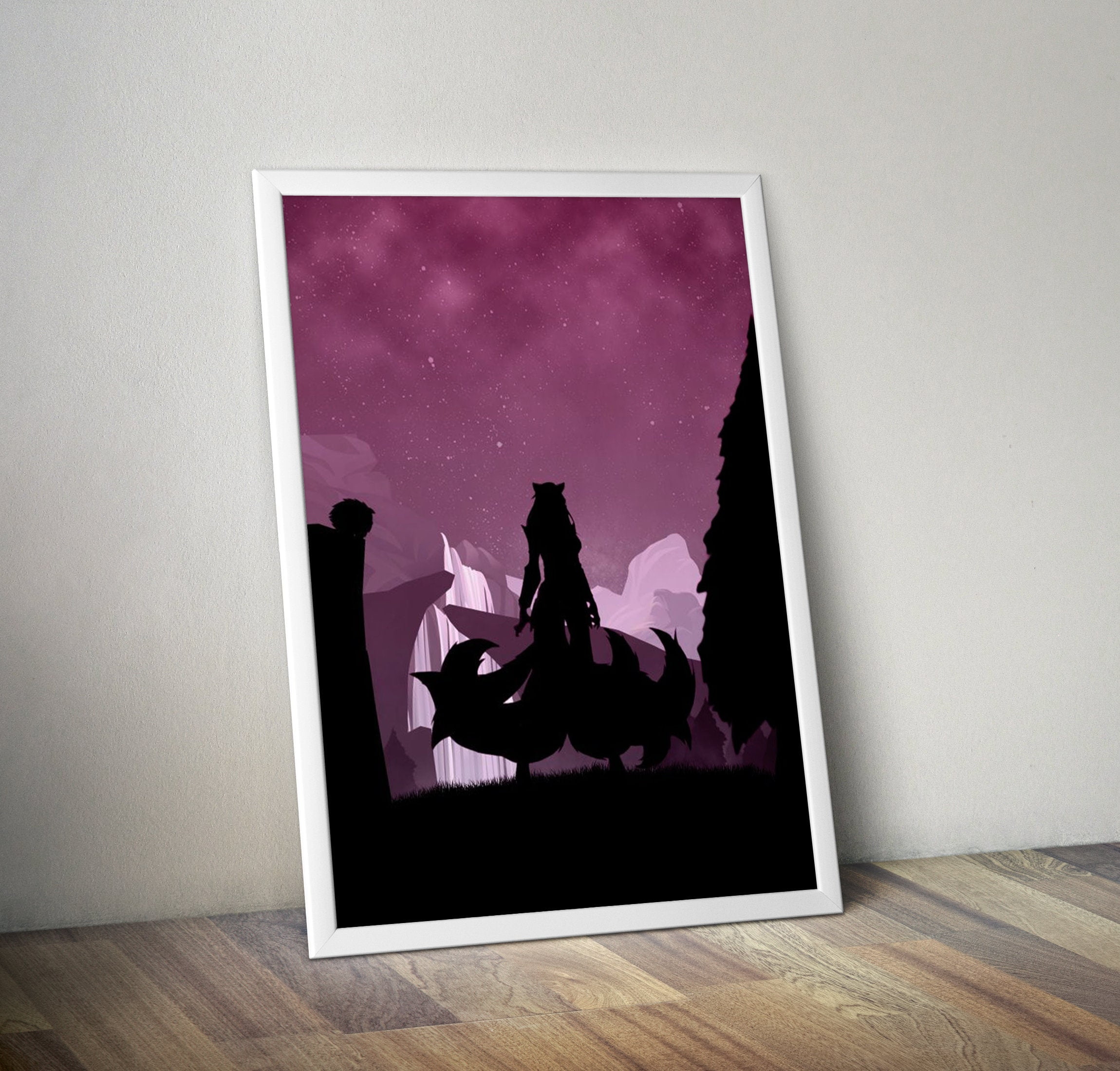 POSTER Ahri League of Legends League of Legends Poster LoL Poster ...