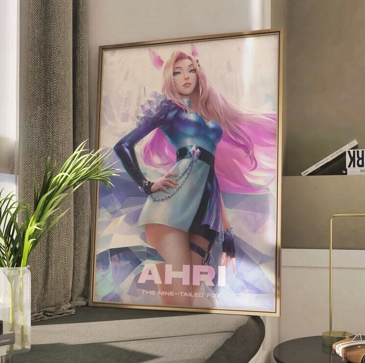 POSTER Ahri Poster Collection - All Skins - League Of Legends Gaming ...