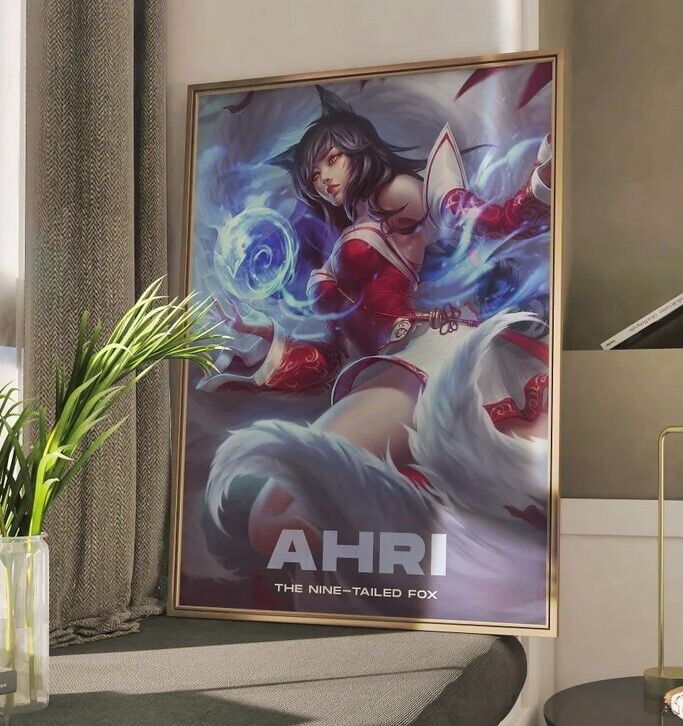 POSTER Ahri Poster Collection - All Skins - League Of Legends Gaming ...