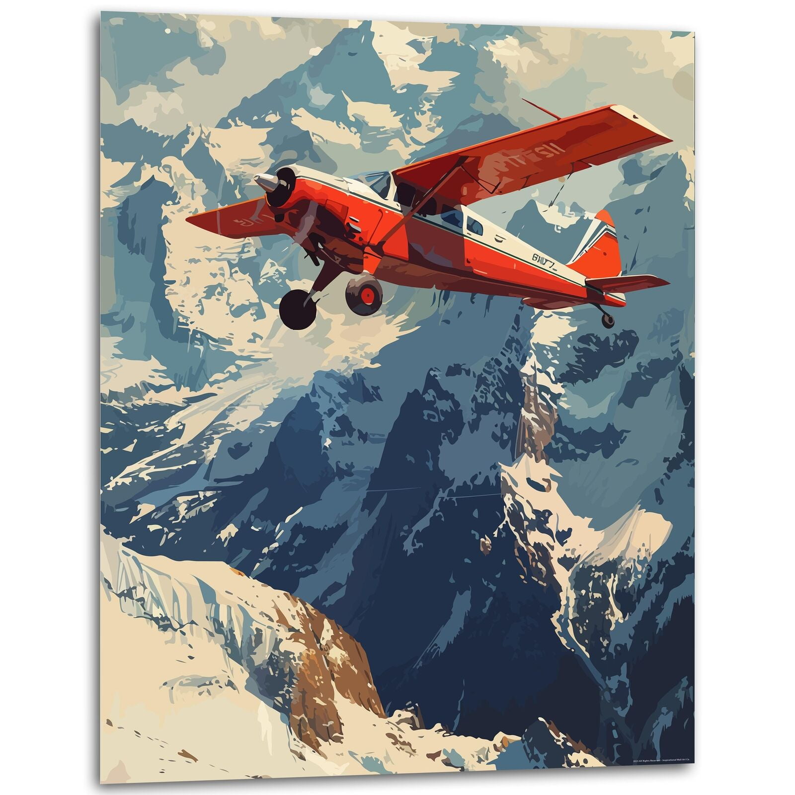 POSTER Air Plane Poster Cessna Boeing Wall Aviation Pilot Prints-12x18 ...