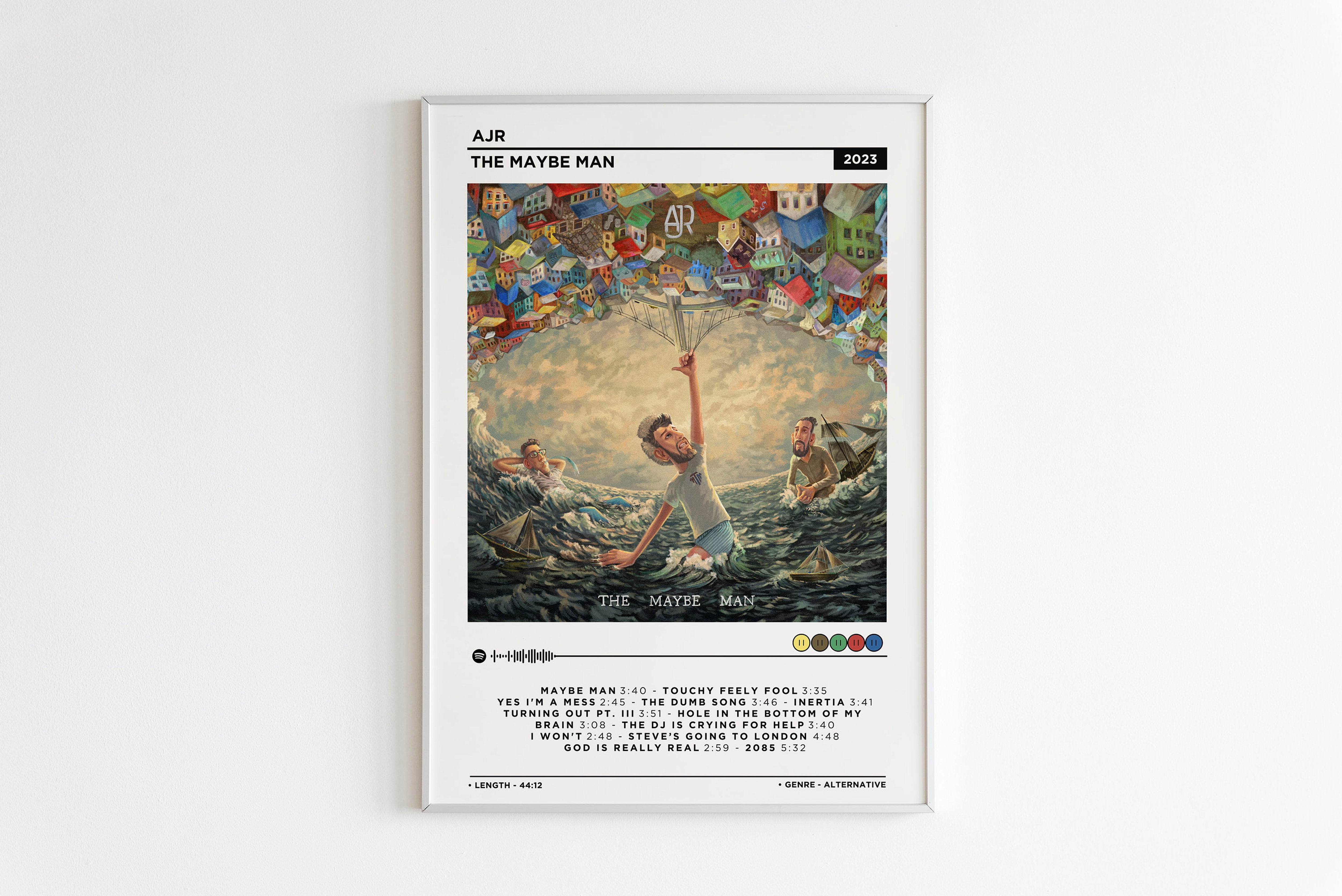 POSTER Ajr - The Maybe Man Album Poster / Album Cover Poster / Music ...