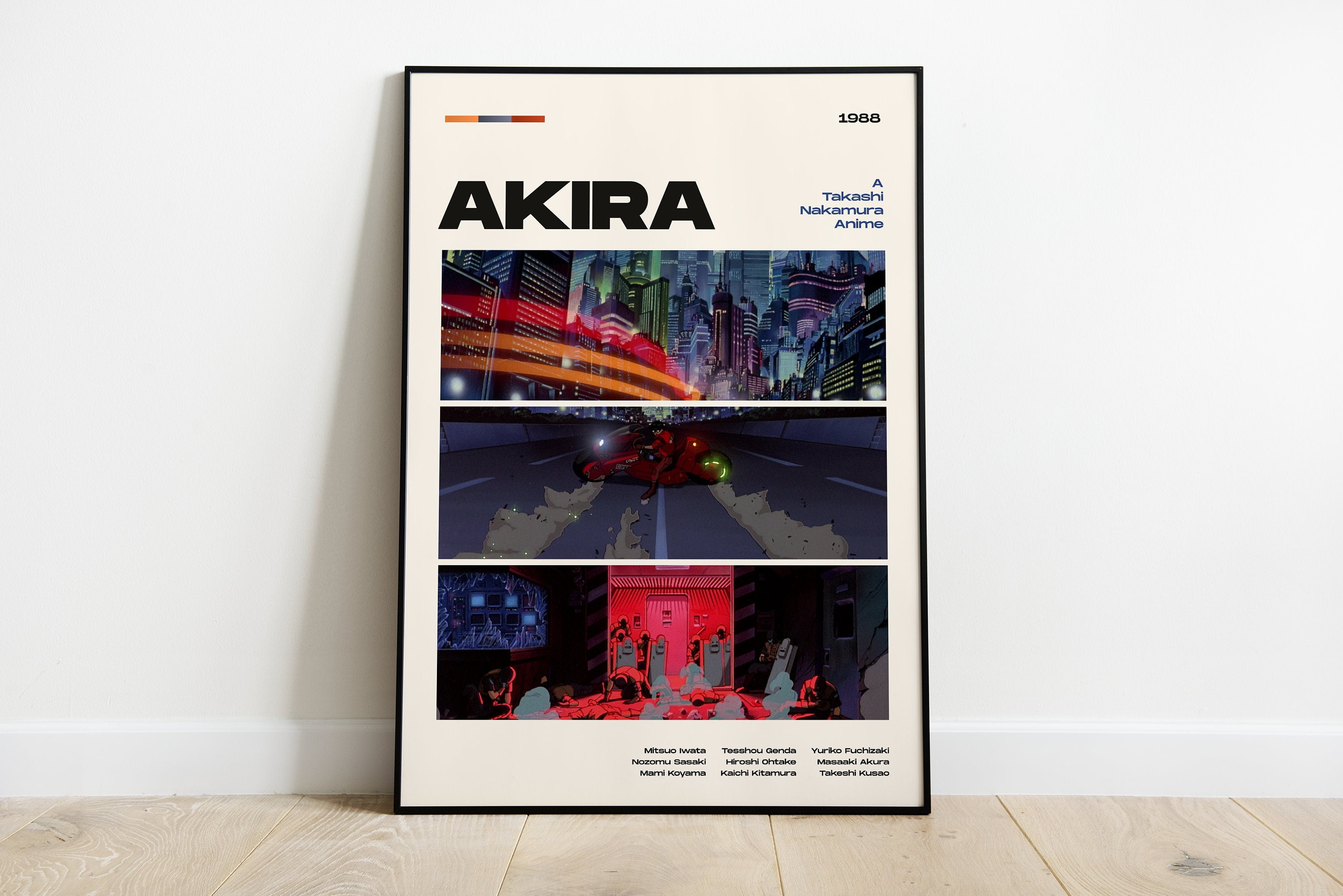 POSTER Akira Movie Poster, Modern Movie Poster Print, Akira Poster Wall ...