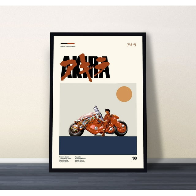 POSTER Akira Poster, Akira Anime Poster, Akira Movie Poster, Movie ...